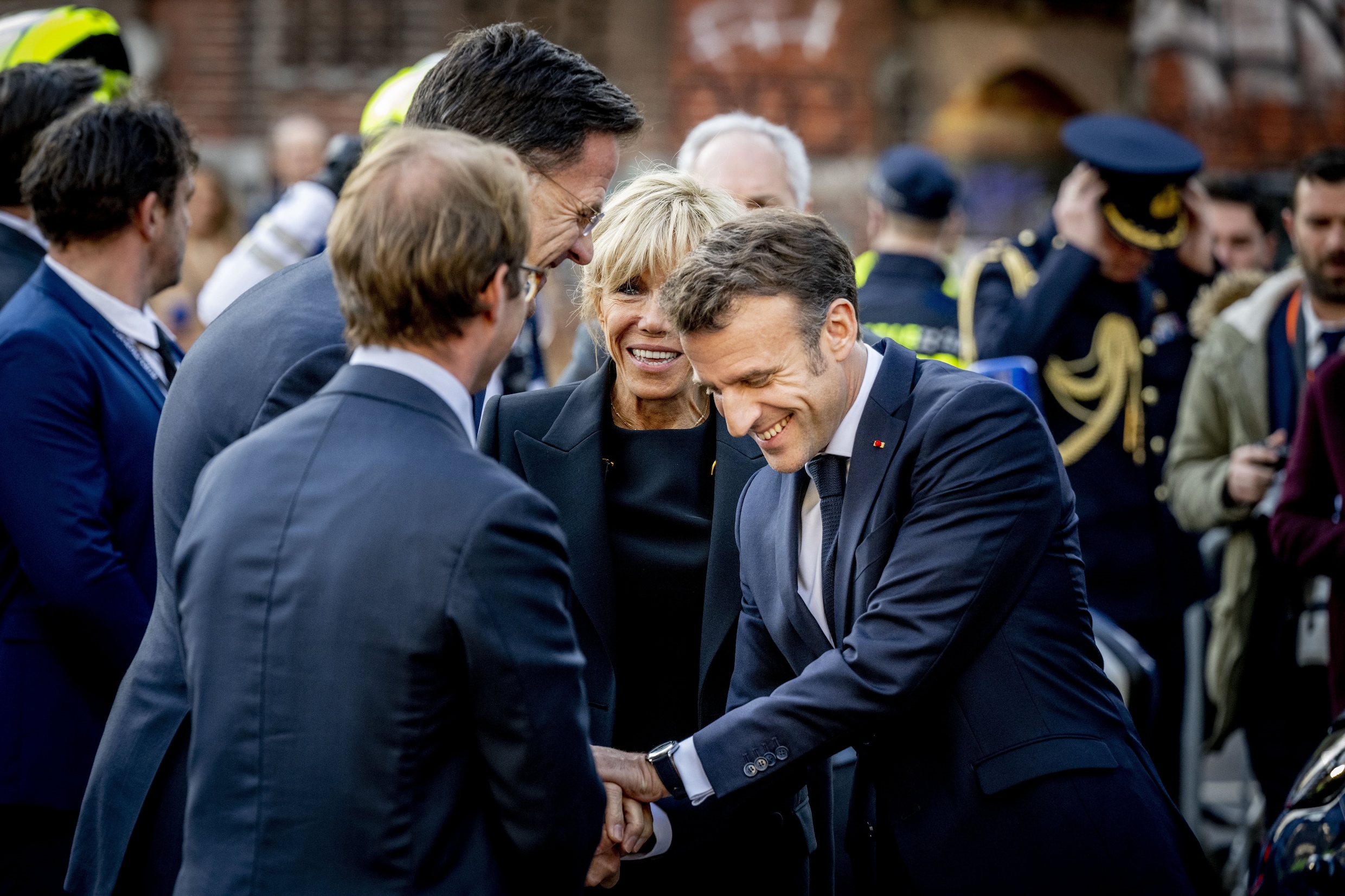 ‘Het verdriet om de dood van hun vader, Christophe Lambrecht, is zwaar ...