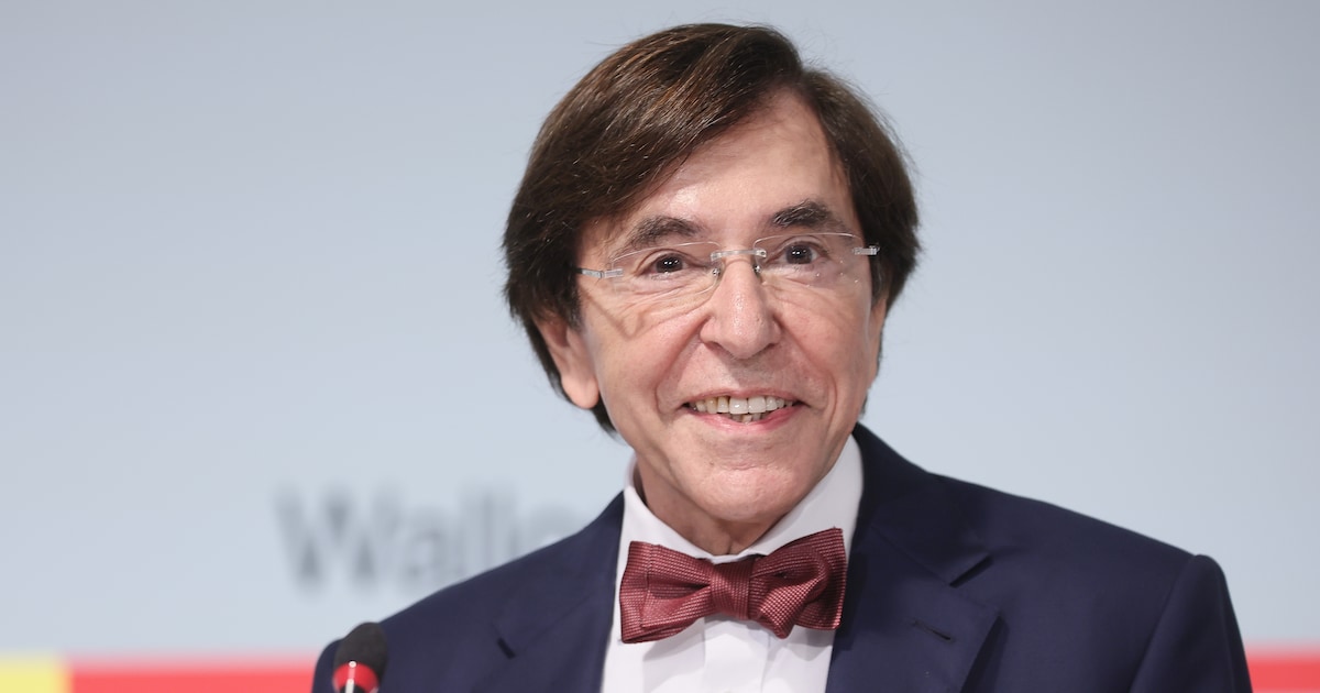 Waals minister-president Elio Di Rupo (72) trekt de PS-lijst voor de ...