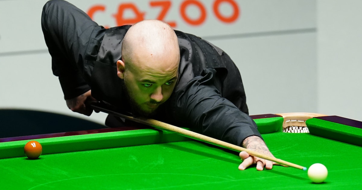 Luca Brecel plaatst zich voor finale op WK snooker | De Morgen