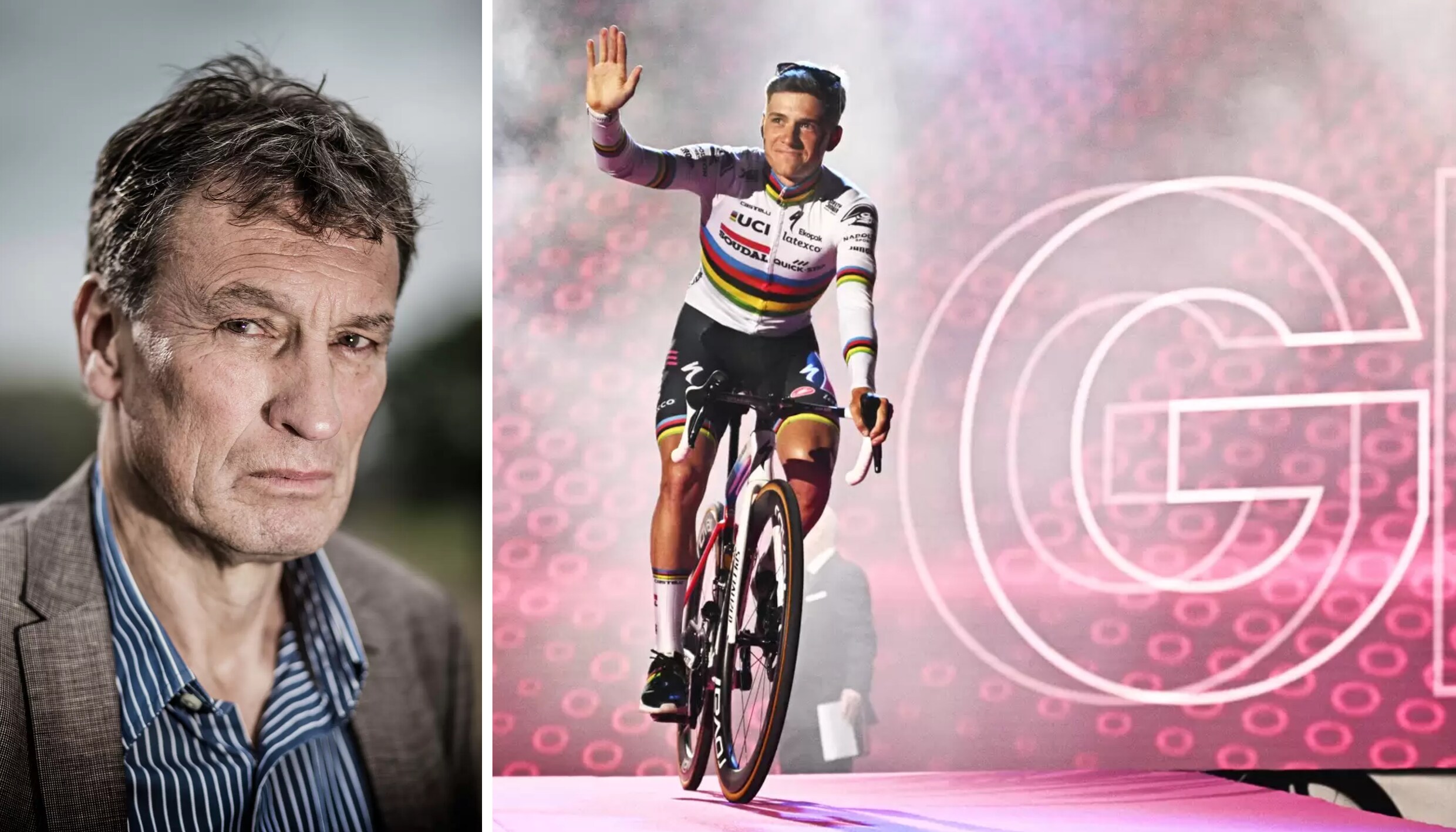 Als een groep met daarbij een schaduwfavoriet een mooie voorsprong bij elkaar rijdt, wordt het ...