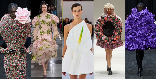 Bloemen kunnen wel degelijk baanbrekend zijn in de mode | De Morgen
