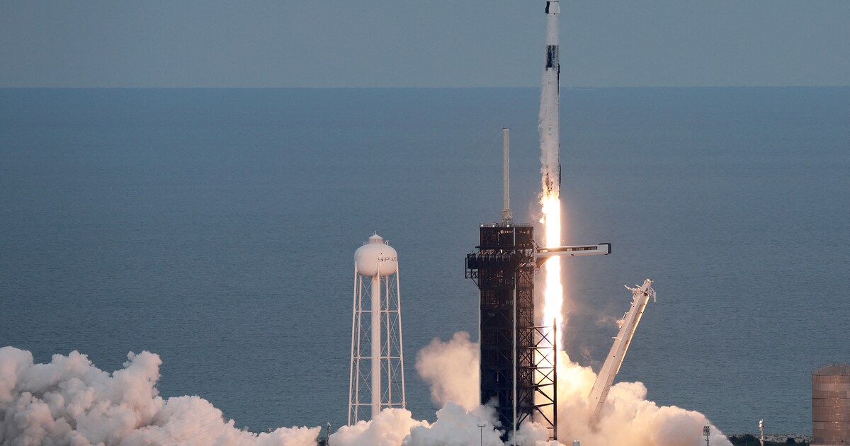 Spacex Lanceert Private Missie Naar Iss Met Eerste Vrouwelijke