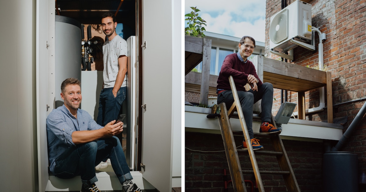 ‘Als we de temperatuur aanpassen, voelen we dat pas een dag later ...