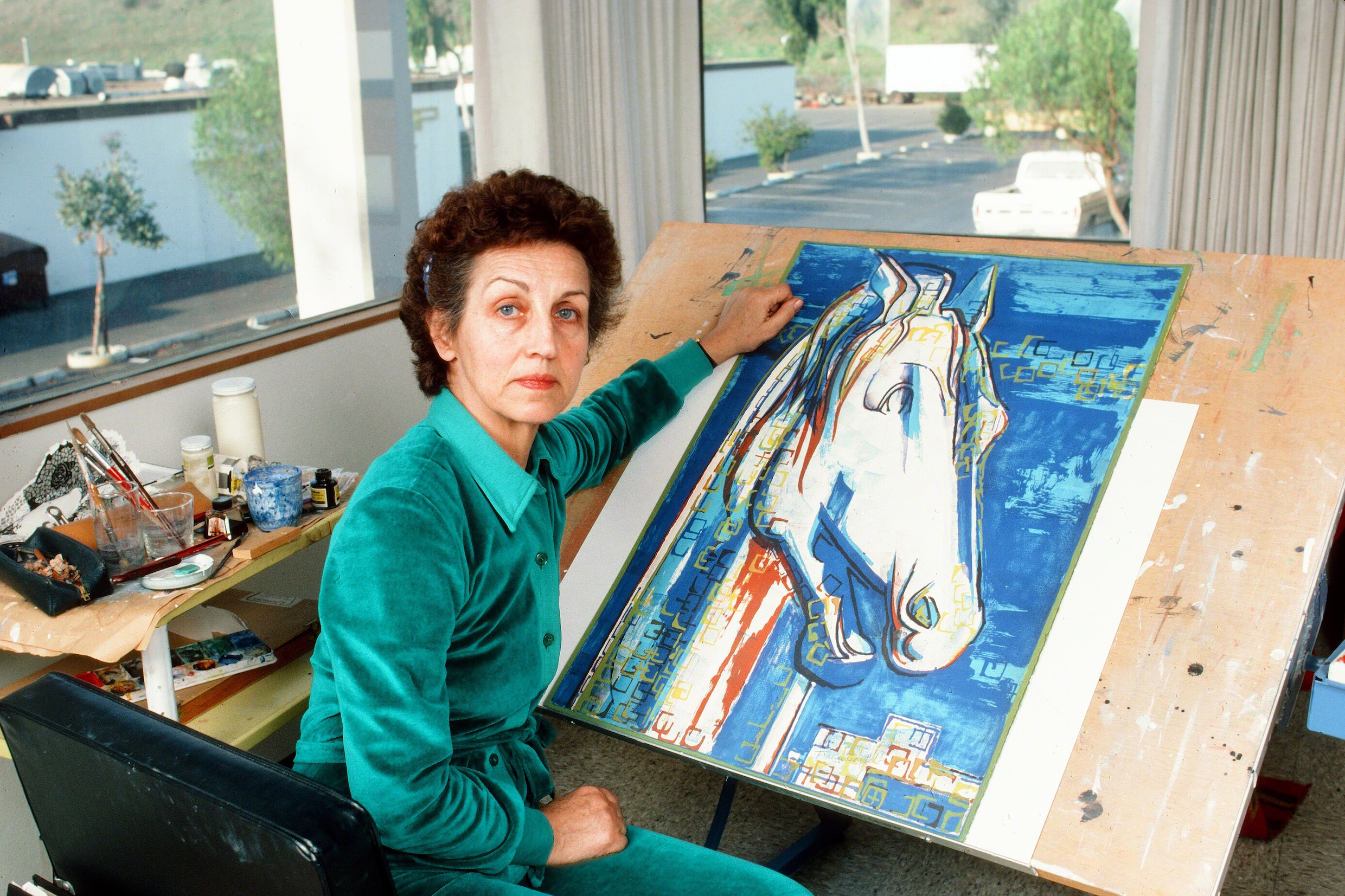 Kunstenares Françoise Gilot leefde meer dan 100 jaar, maar werd vooral ...