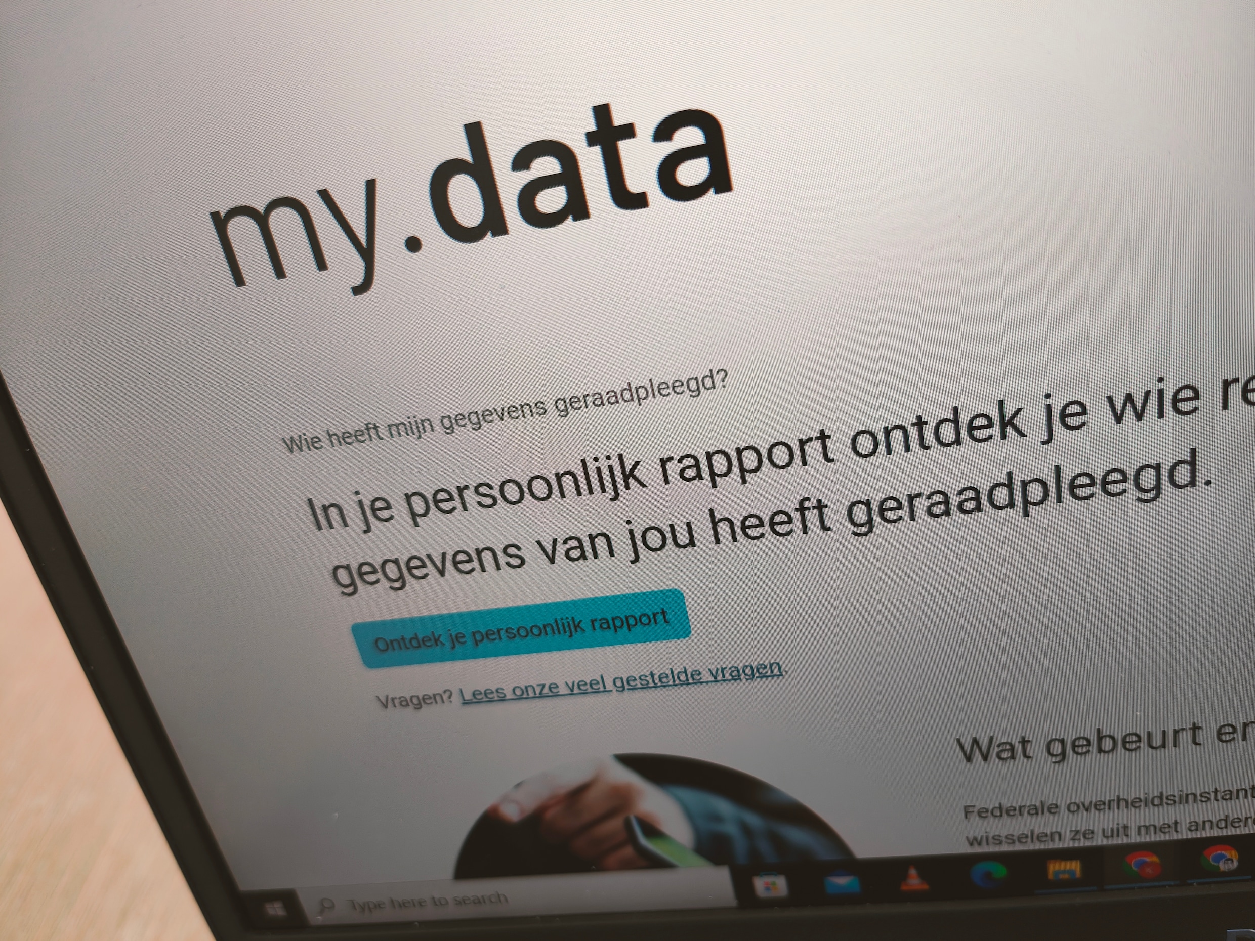Zo krijgt u toegang tot MyData om te zien of de overheid uw ...