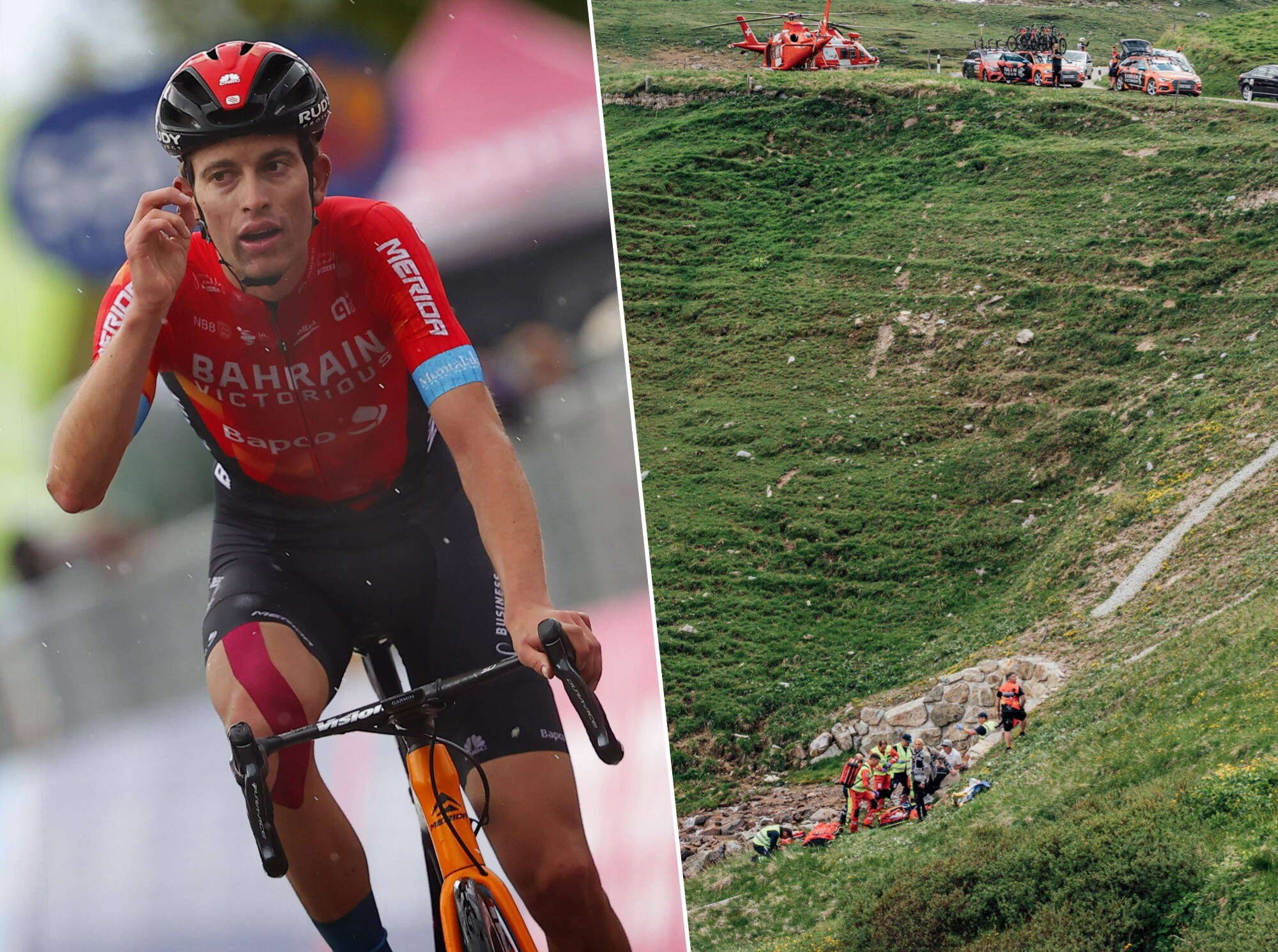 26-jarige wielrenner Gino Mäder overleden na val in ravijn, renners in ...