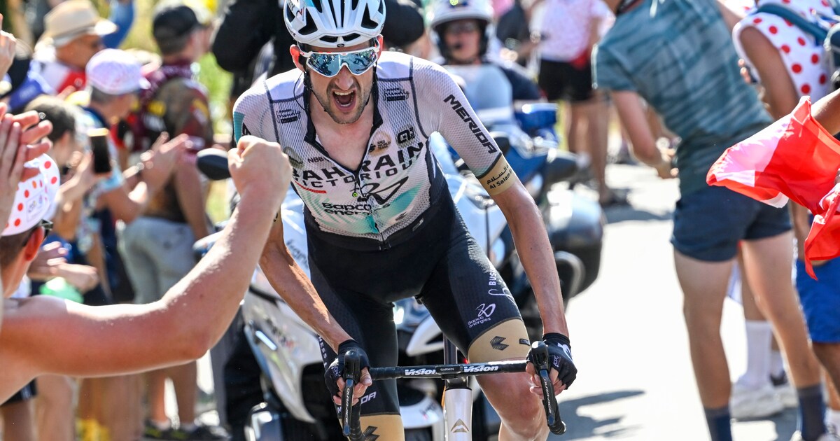 Wout Poels komt solo boven voor eerste ritzege in de Tour: ‘Altijd van ...