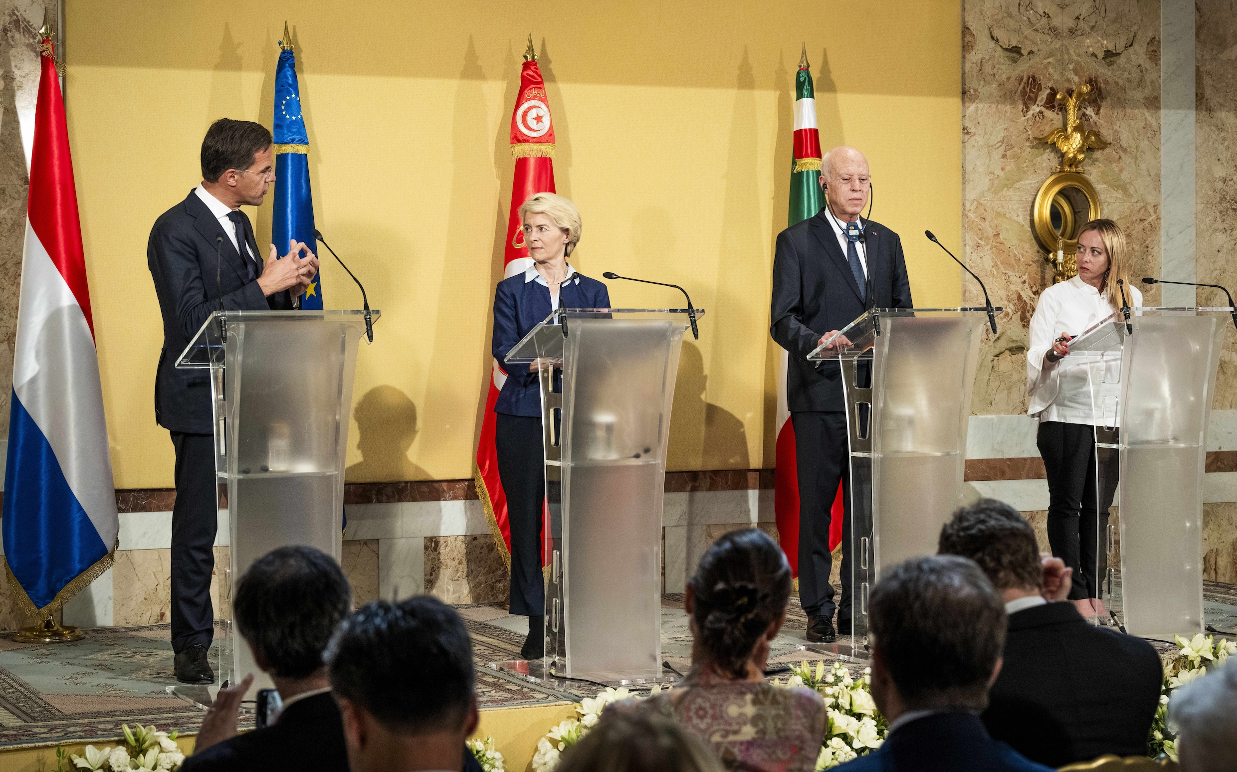 Steeds meer kritiek op Europese migratiedeal met Tunesië na foto's van ...