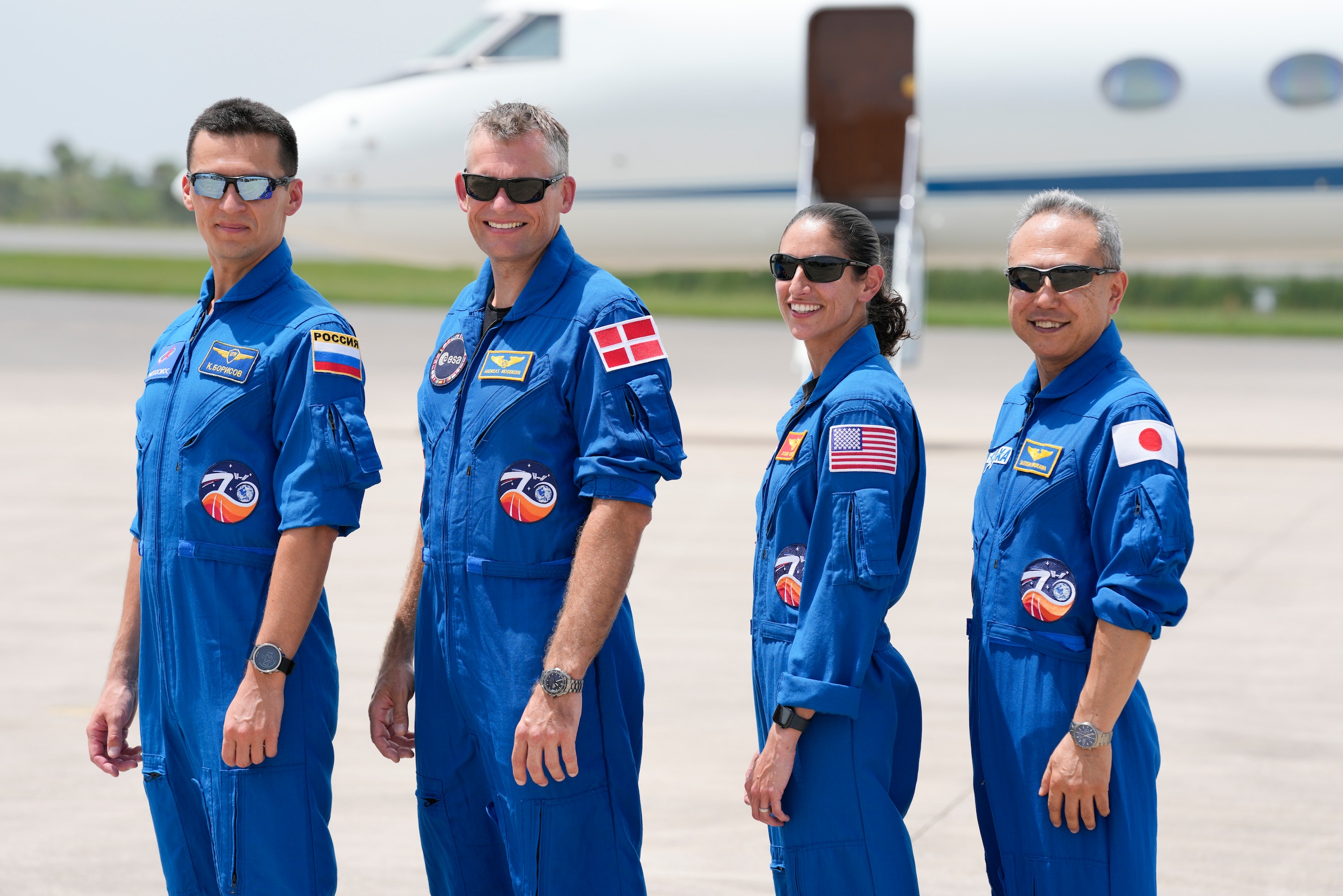 Vier nieuwe astronauten vertrekken vandaag naar ruimtestation ISS | De ...