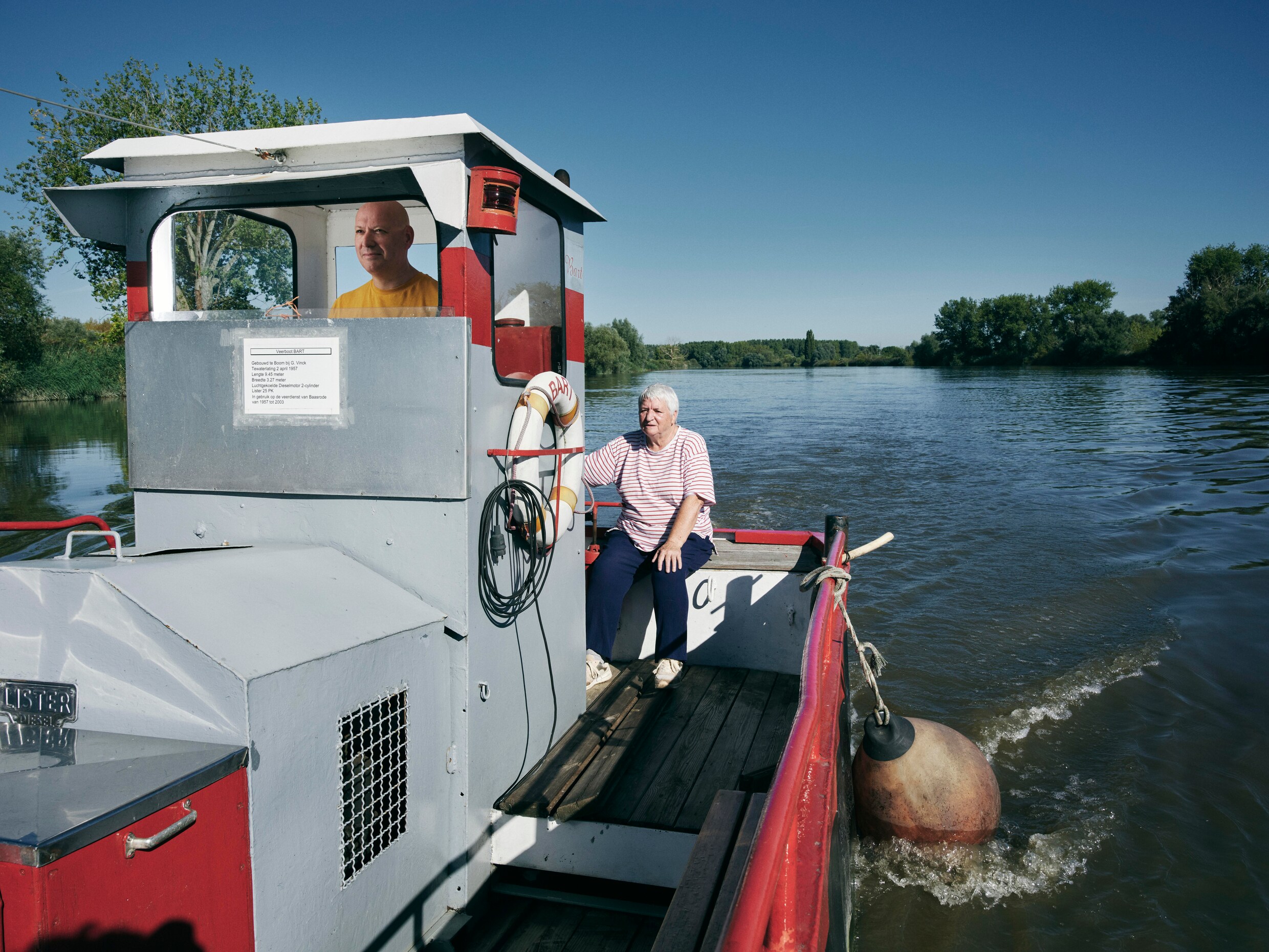De oude schuit en de Schelde | De Morgen