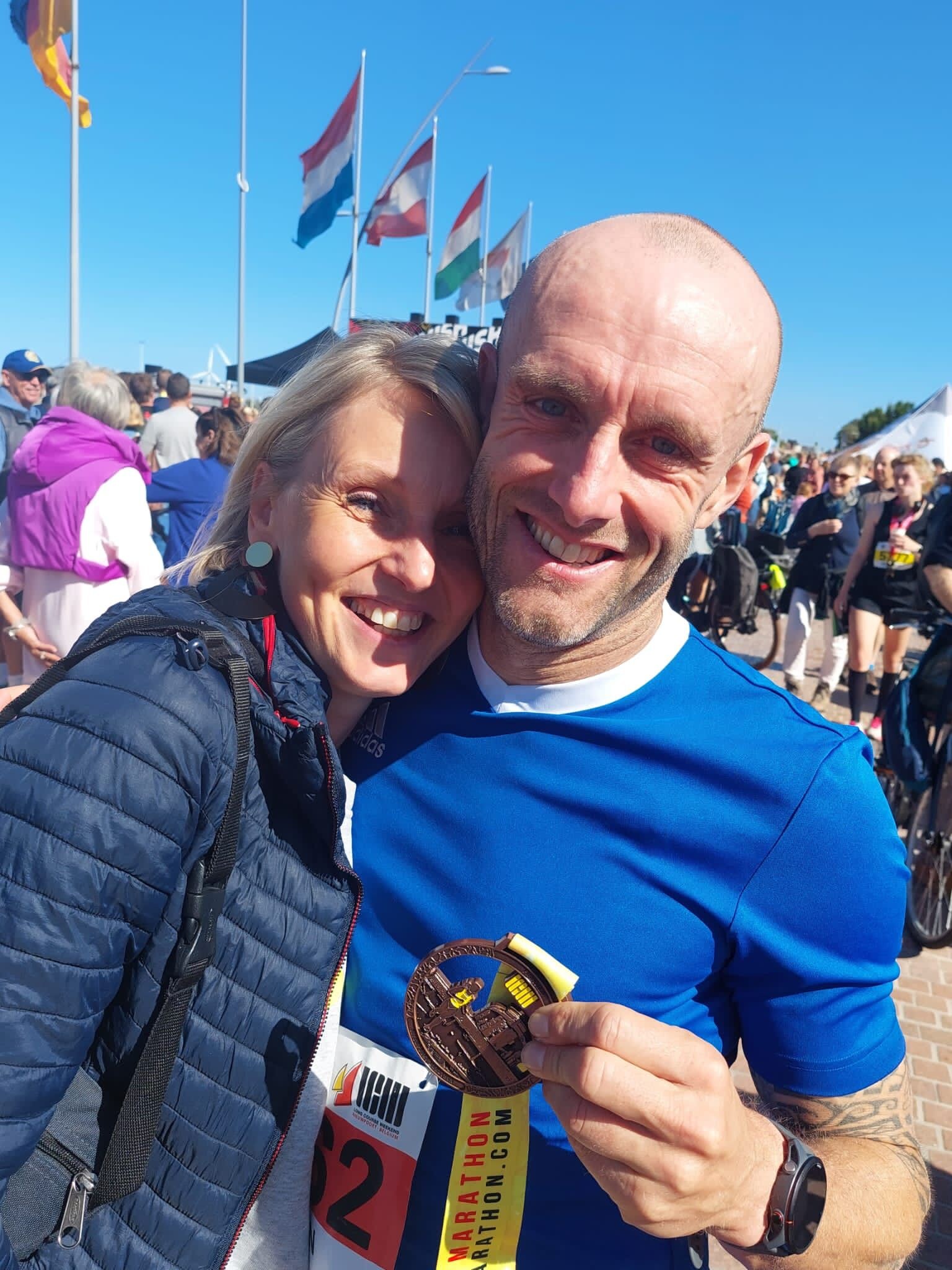 Kankerpatiënt loopt marathon tussen chemokuren: ‘Gelukshormonen in mijn ...