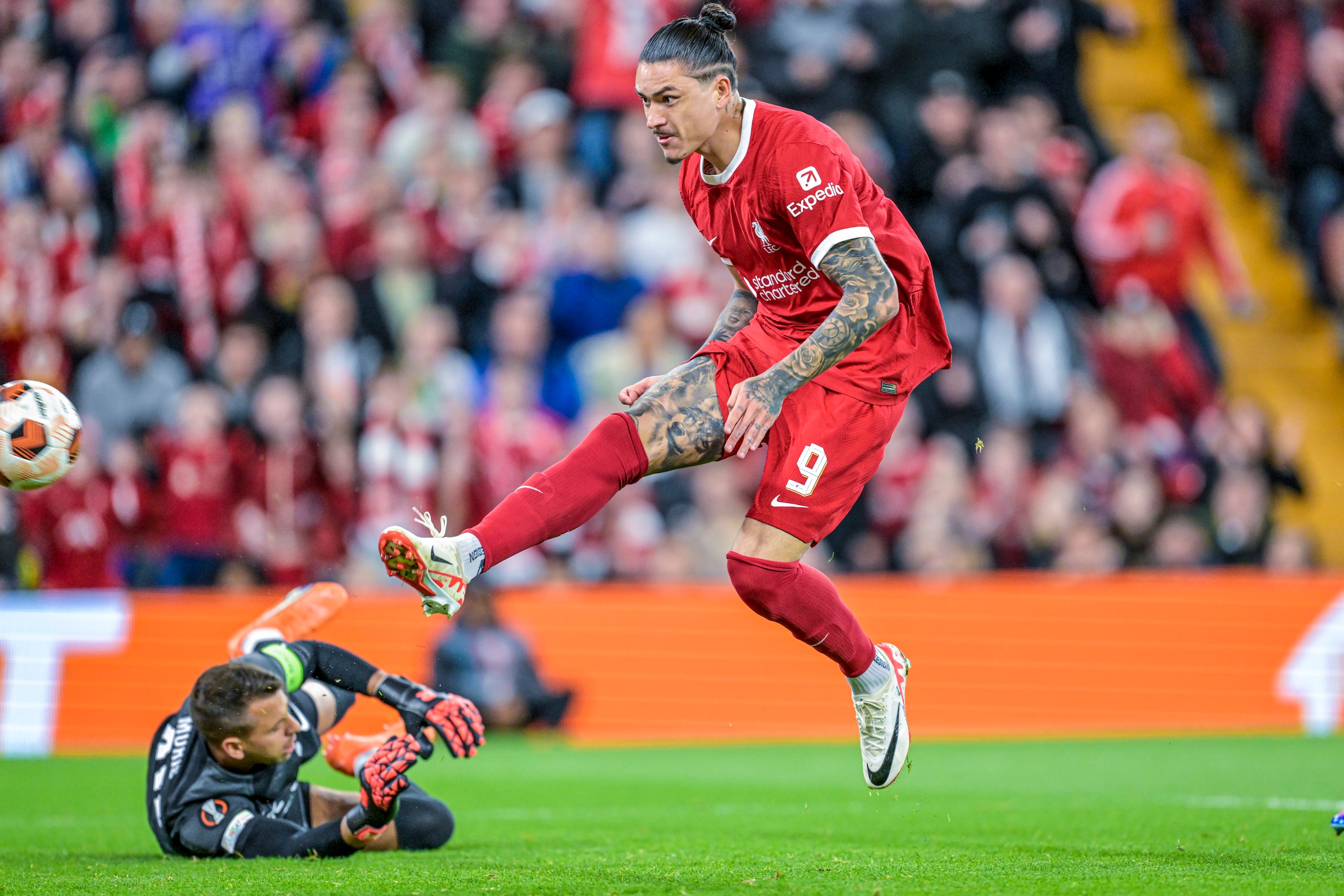 Union verliest, maar bezorgt Liverpool toch lastige avond (2-0) | De Morgen