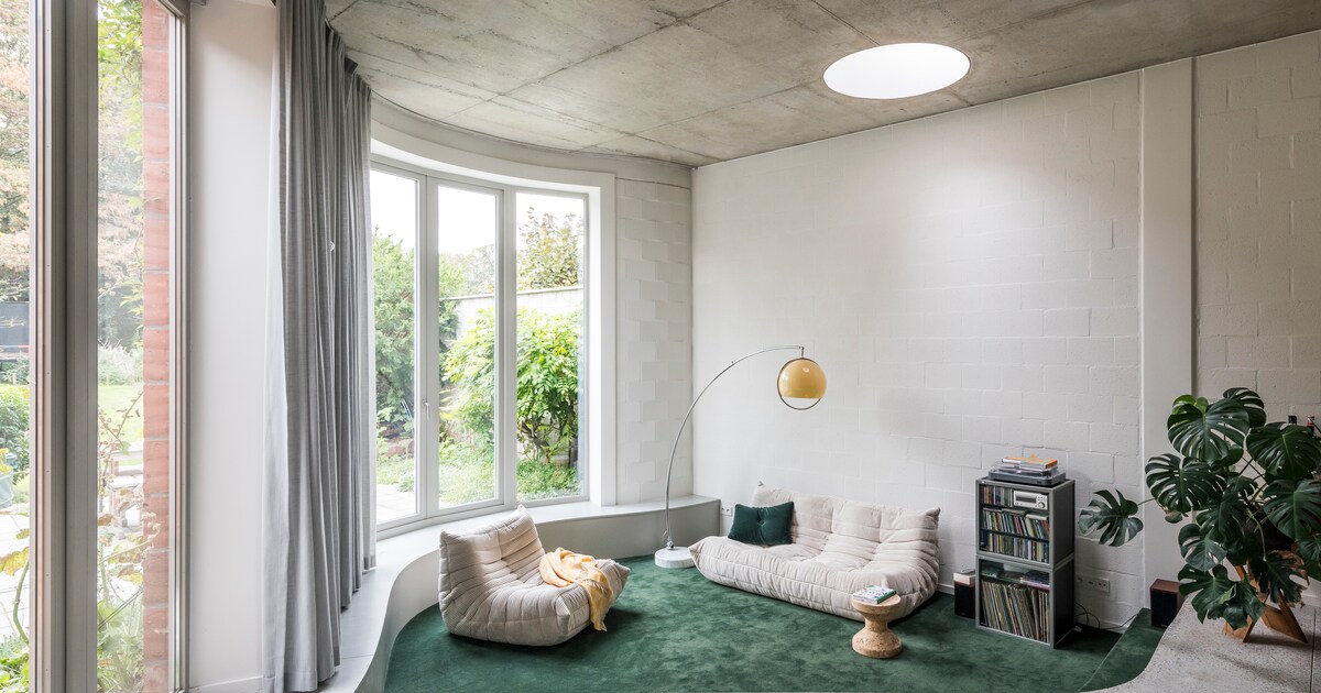 Binnenkijken in het bolle huis van Mortsel | De Morgen