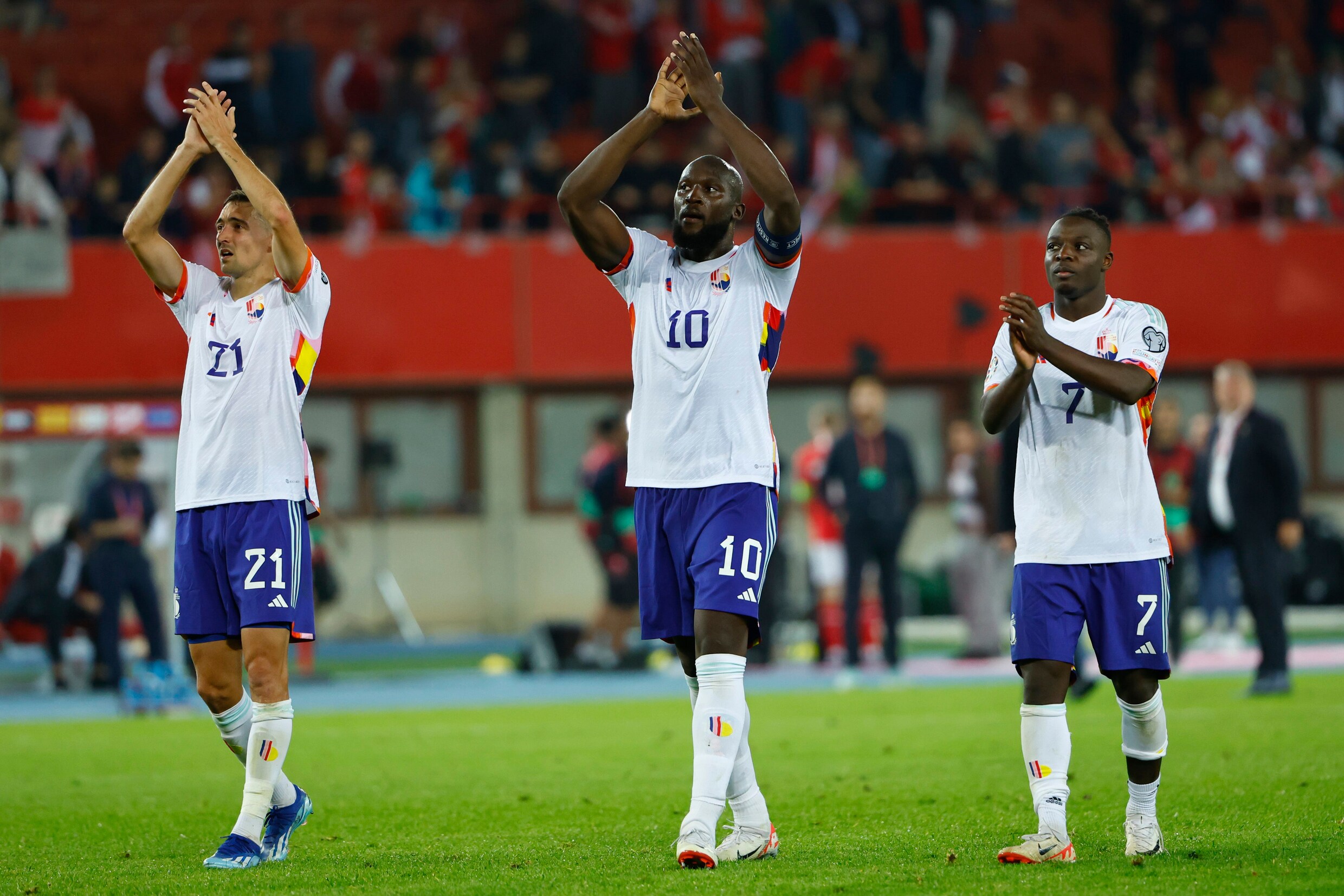 Rode Duivels hebben EK-ticket op zak na 2-3 zege in Oostenrijk | De Morgen