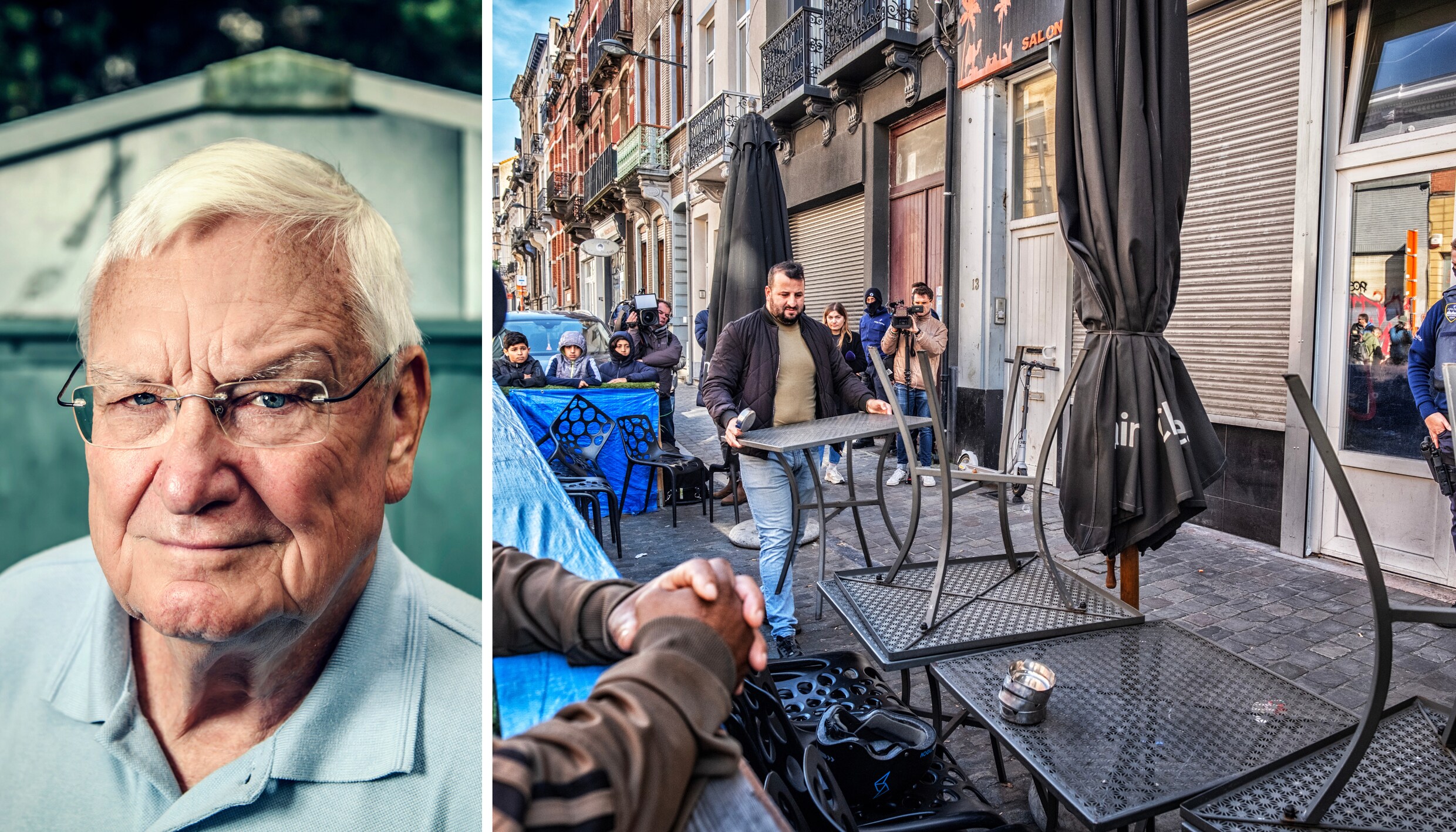 Abdesalem Lassoued werd doodgeschoten door de politie in een theesalon ...