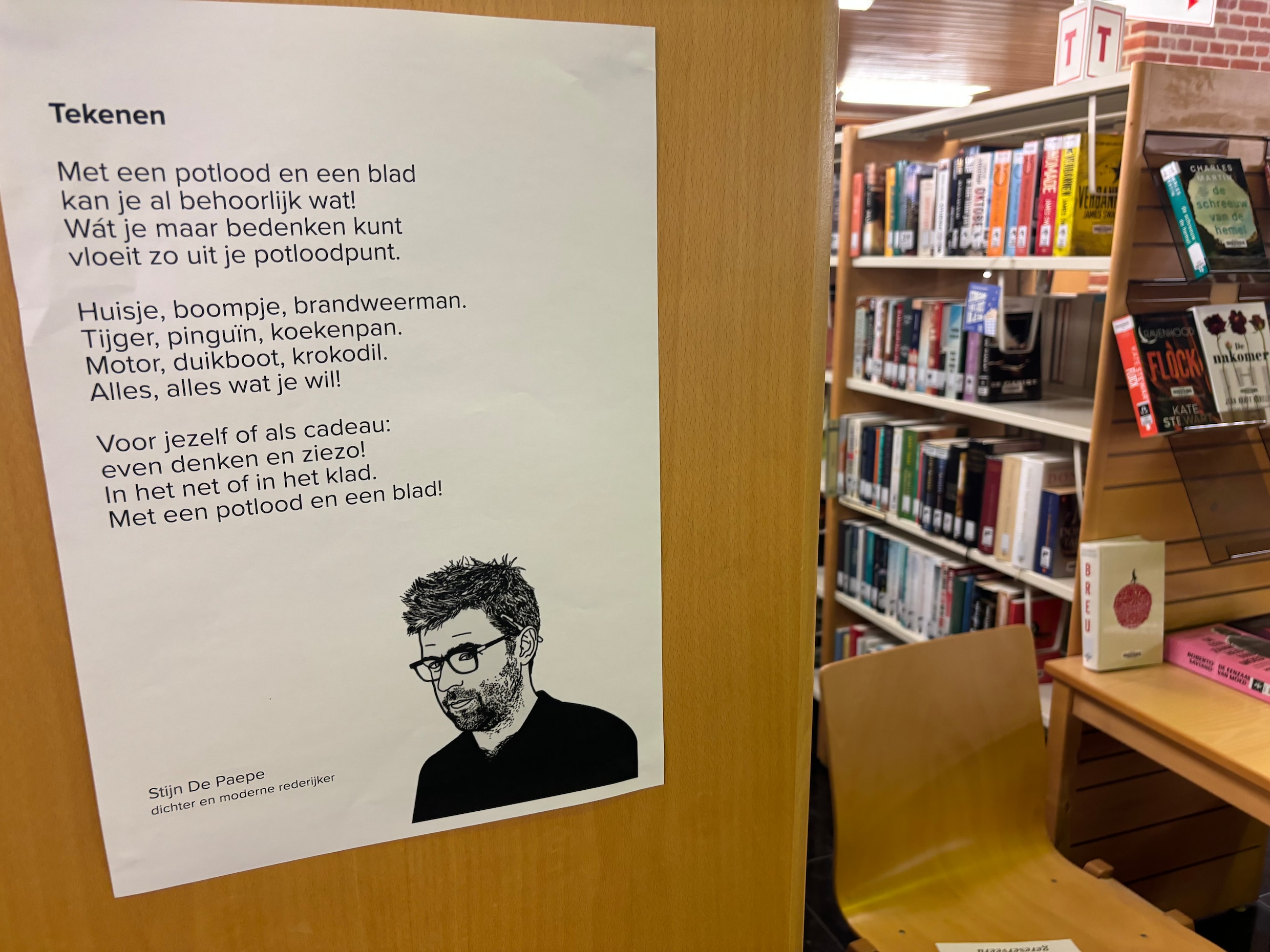 Thuisstad Zele brengt hommage aan dichter Stijn De Paepe, man van de ...