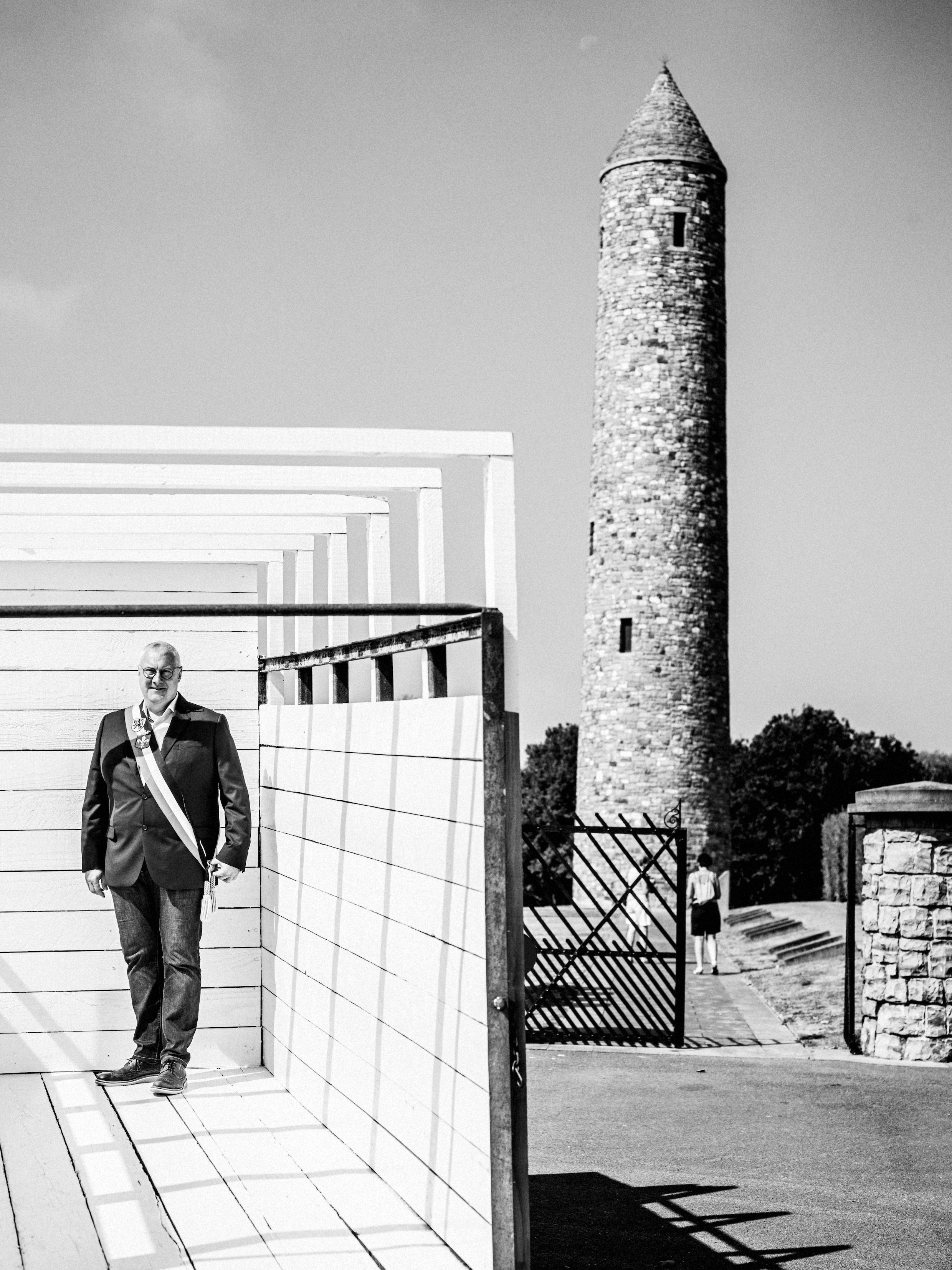 Fotografie: Jelle Vermeersch reed met de tractor van Keiem tot Kinrooi ...