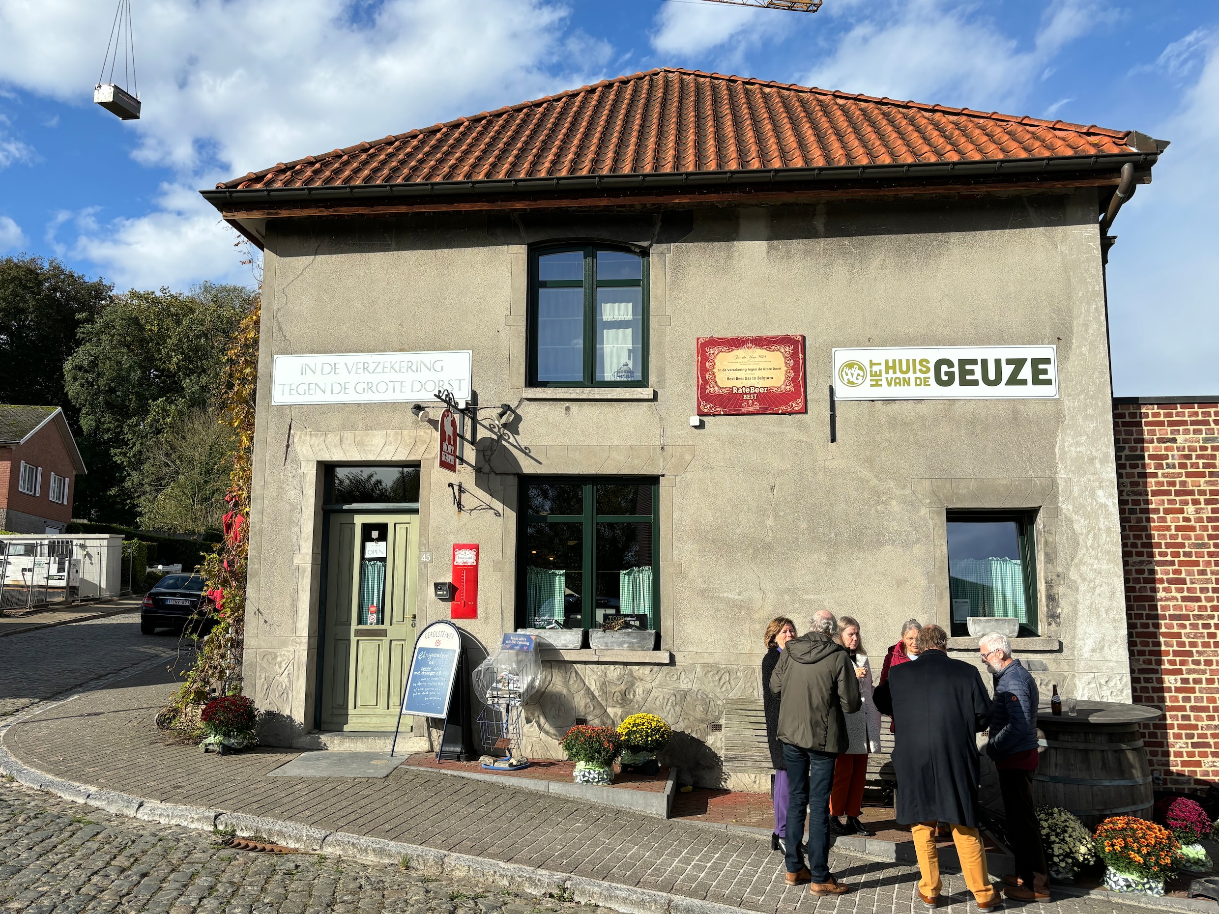 In Eizeringen zijn ze verzekerd tegen de grote dorst (op zondag toch ...