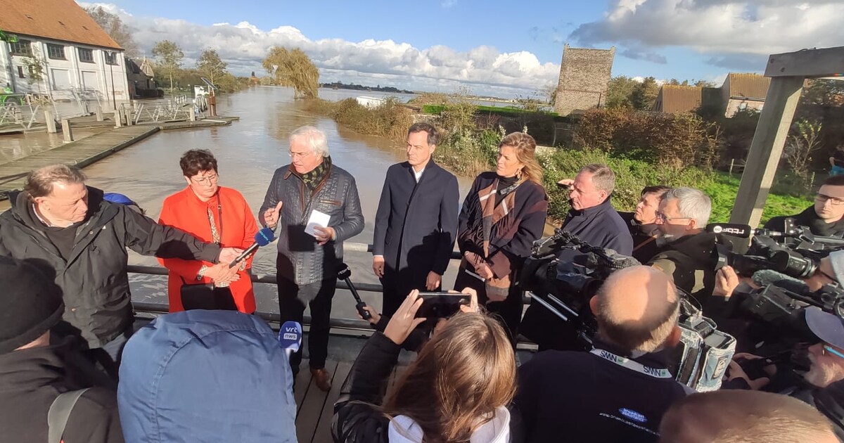 Situatie in Westhoek onder controle na dagen van waterellende: ‘Hopelijk kloppen de ...