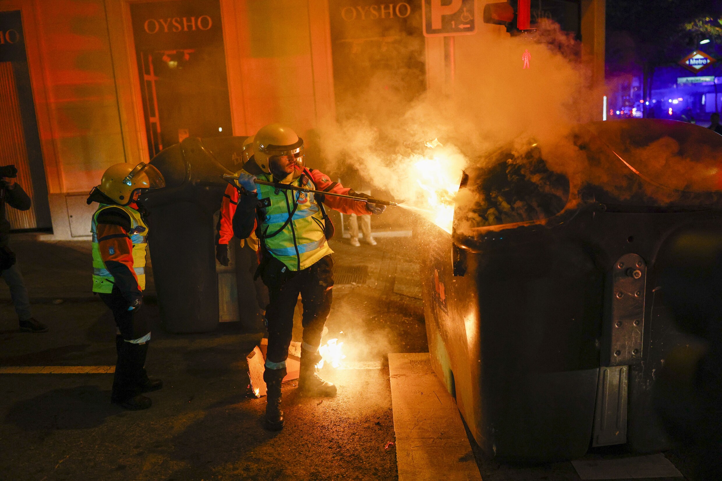 Rellen in Madrid na herbenoeming Sánchez tot eerste minister | De Morgen