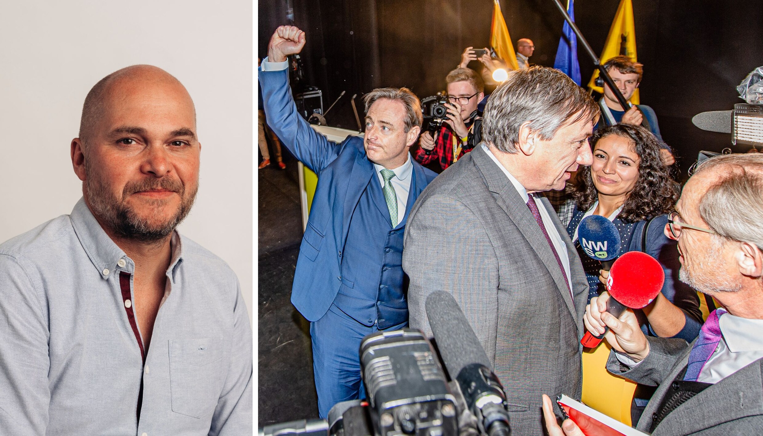 Maakt de N-VA, door een regering met Vlaams Belang niet uit te sluiten ...