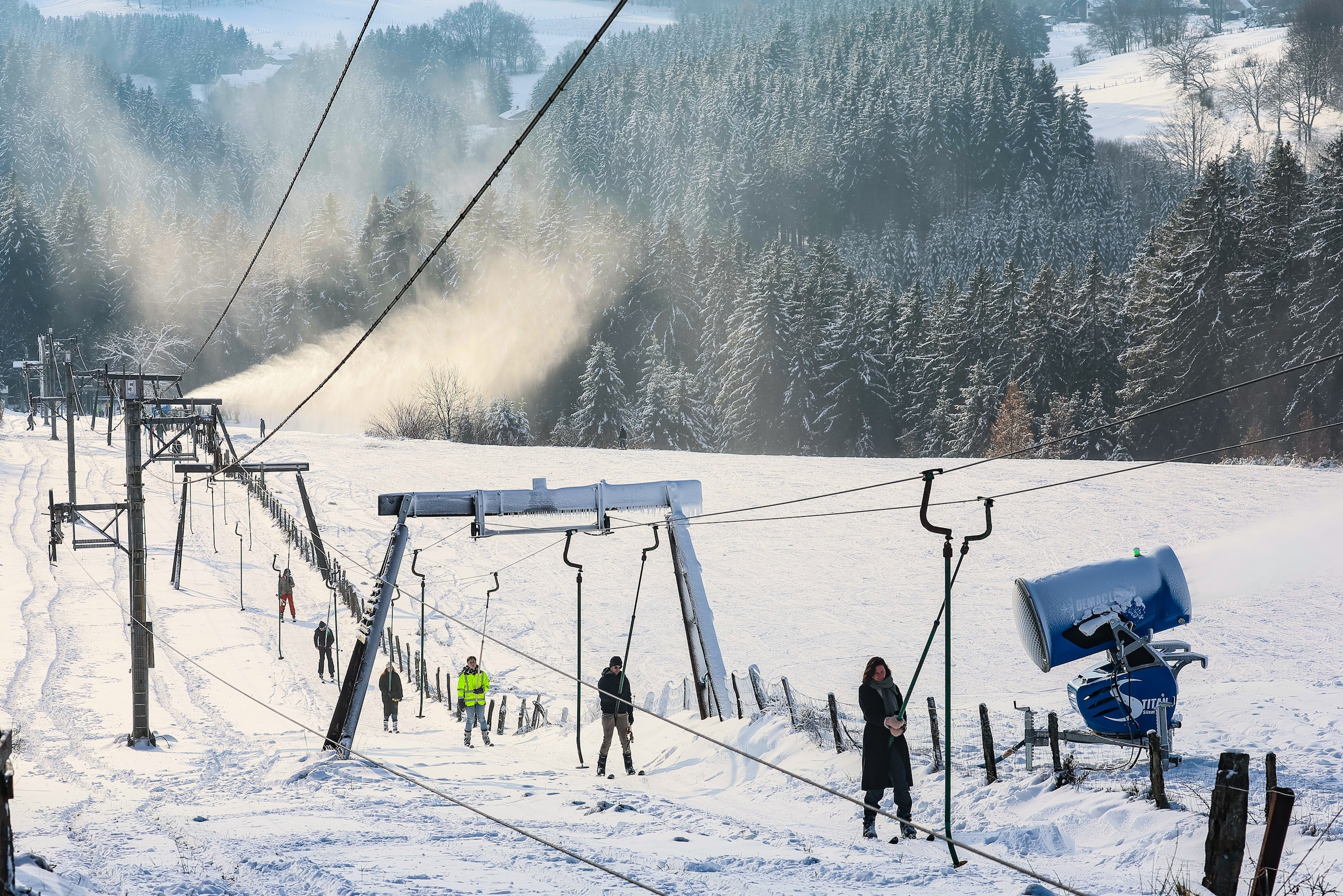 Zeven langlauf- en skicentra geopend in Oostkantons | De Morgen