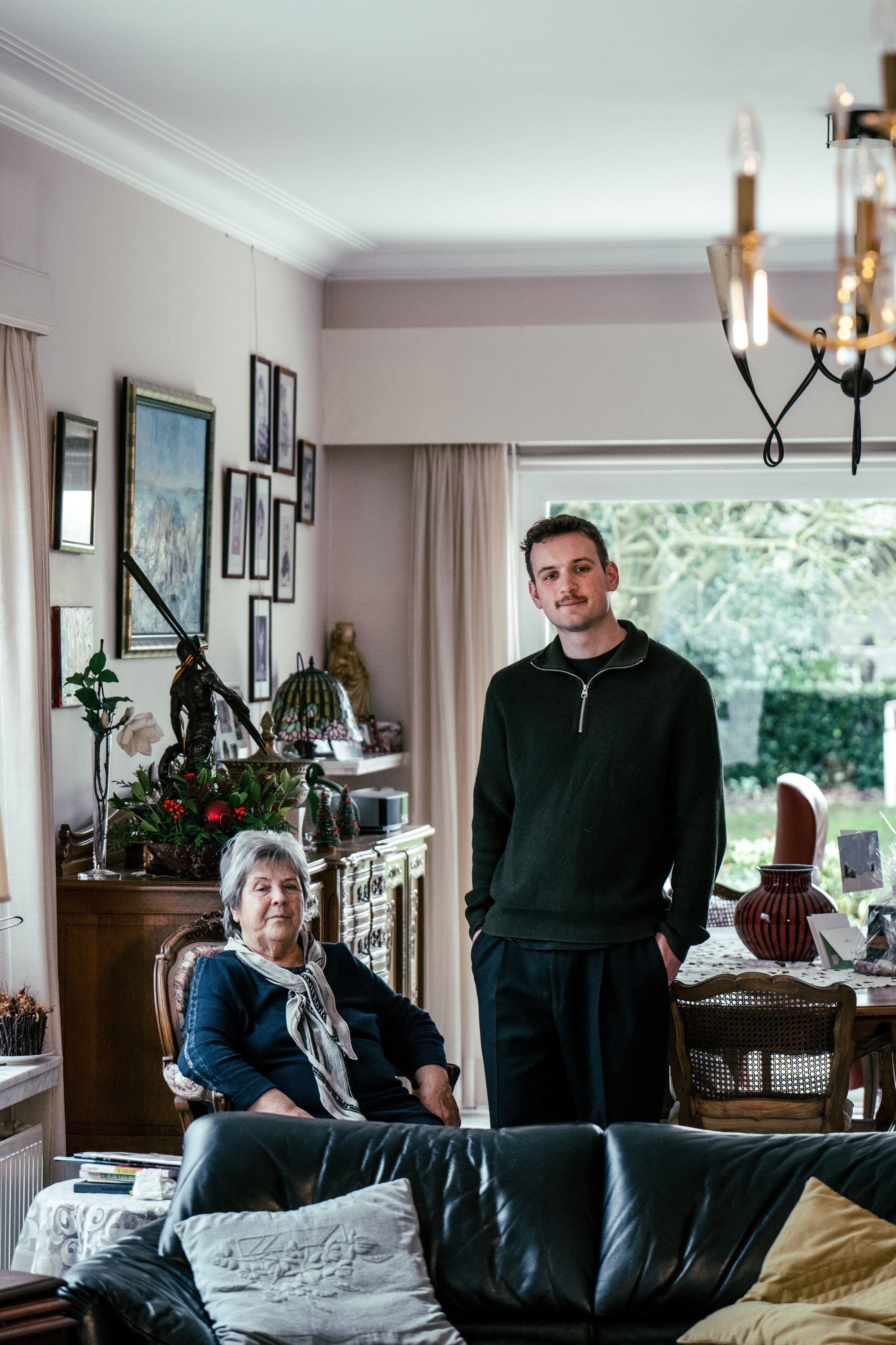 ‘Plots stonden we samen met onze heupen te wiegen, een 30- en een 80 ...