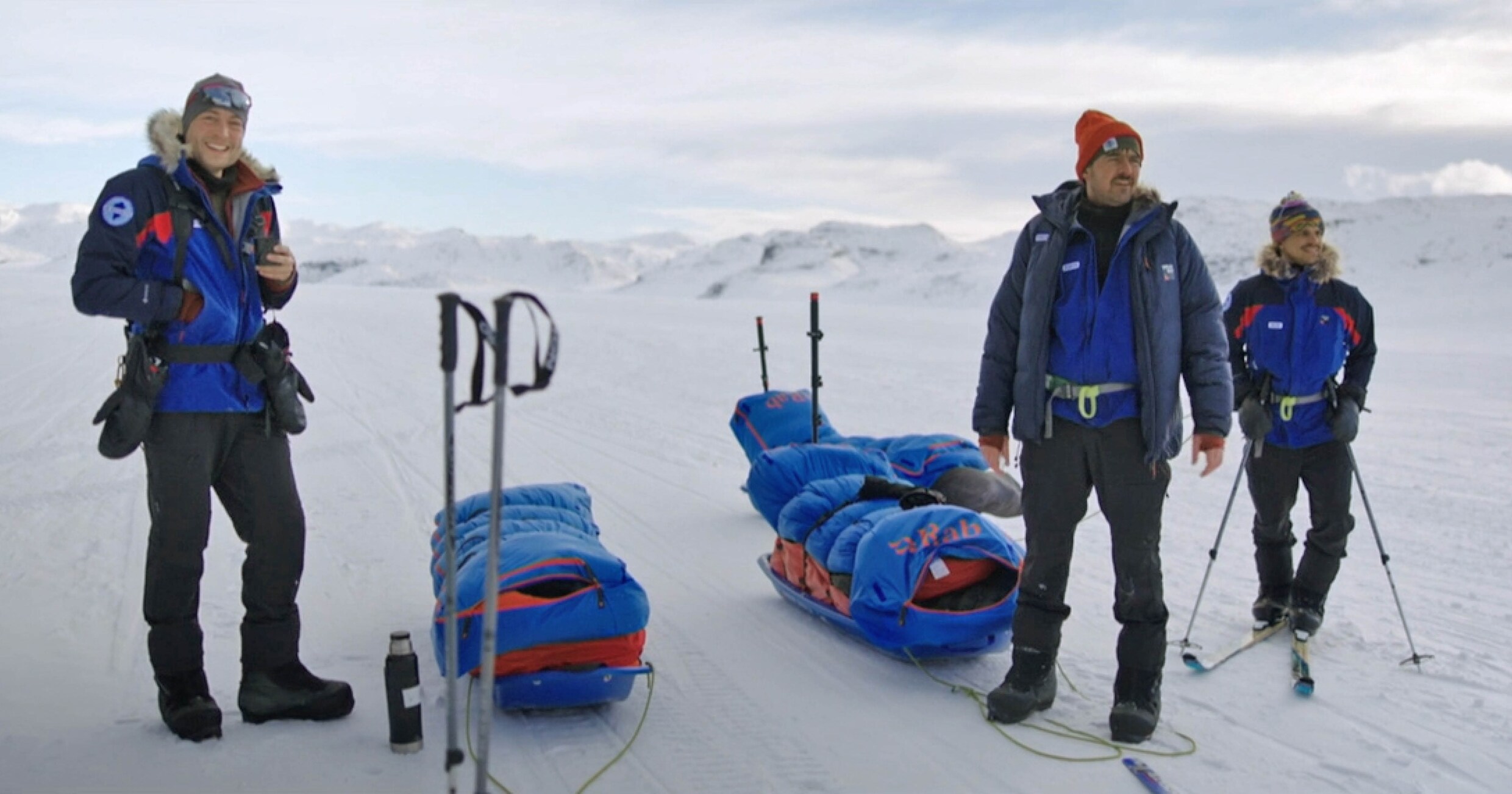 ‘Pas vrij laat in de expeditie is het bij de anderen doorgedrongen dat ...