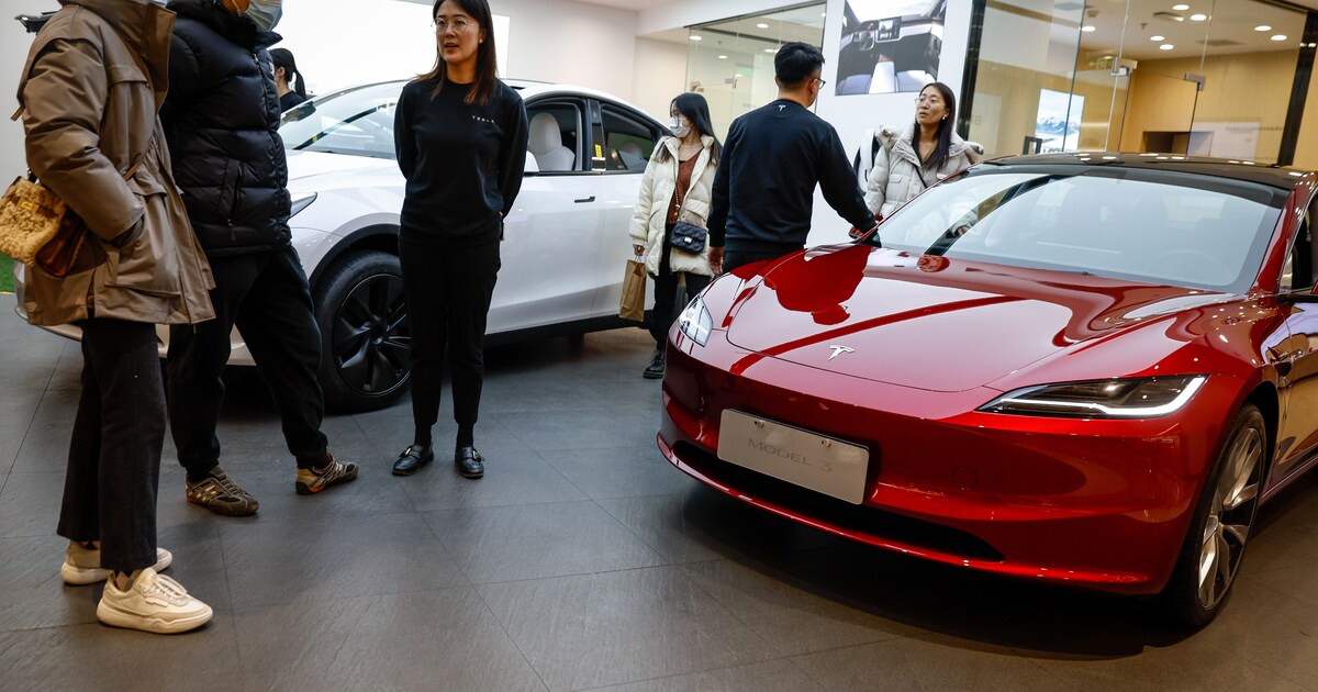 China maakt steeds meer plekken verboden voor Tesla’s | De Morgen