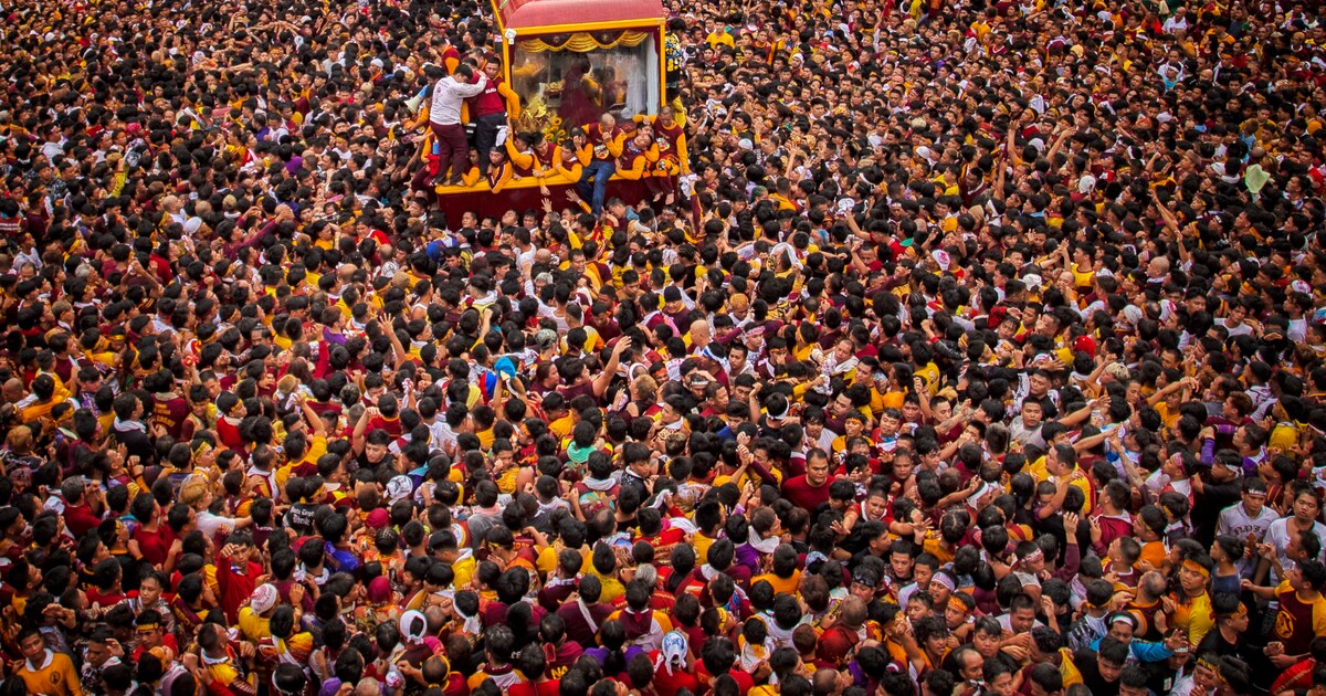 Op 9 januari wil iedereen in Manilla de Zwarte Nazarener aanraken | De ...
