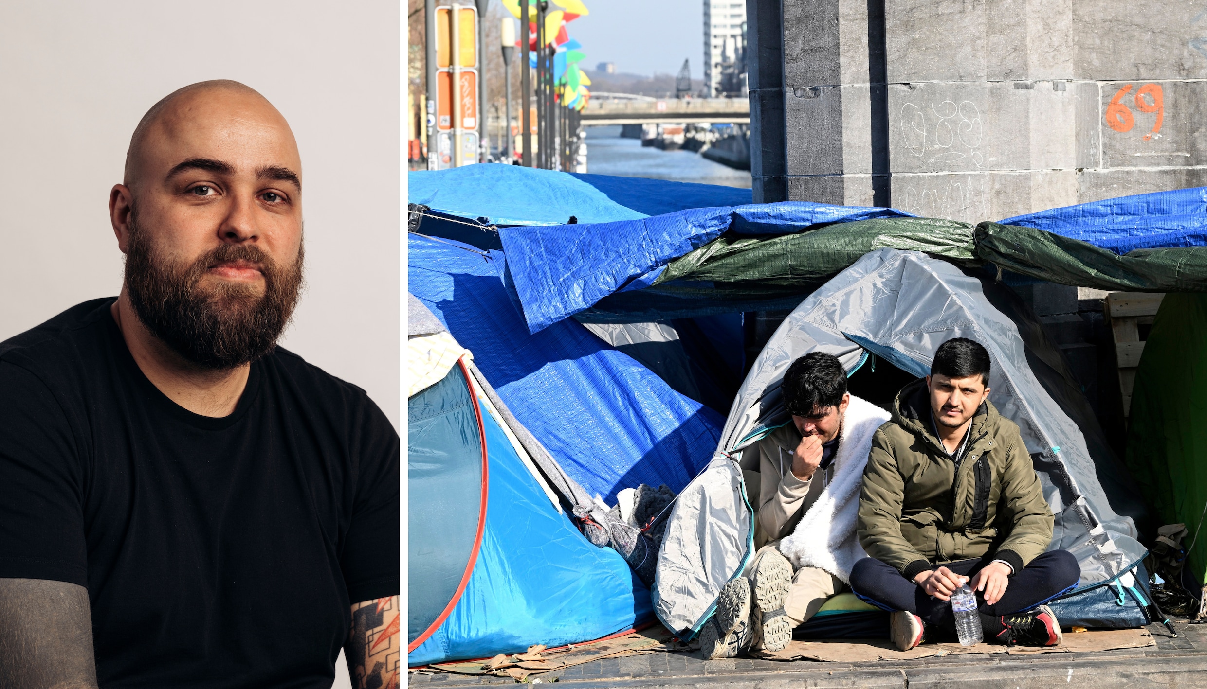 Wie in de hoofdstad van Europa, ’s werelds geweten, binnen wil slapen ...