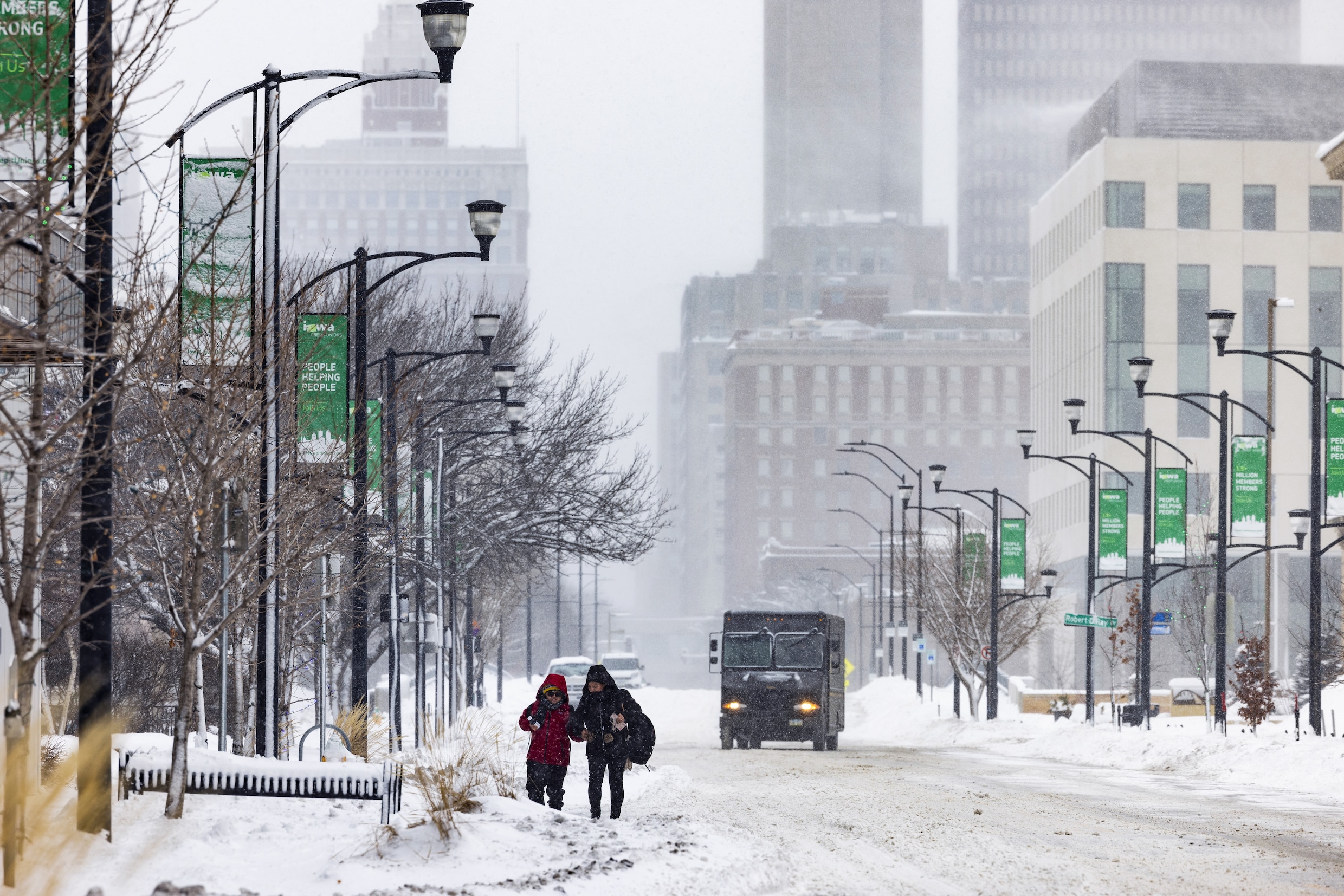 ‘Gevaarlijke winterstorm’ houdt vlak voor eerste Republikeinse ...