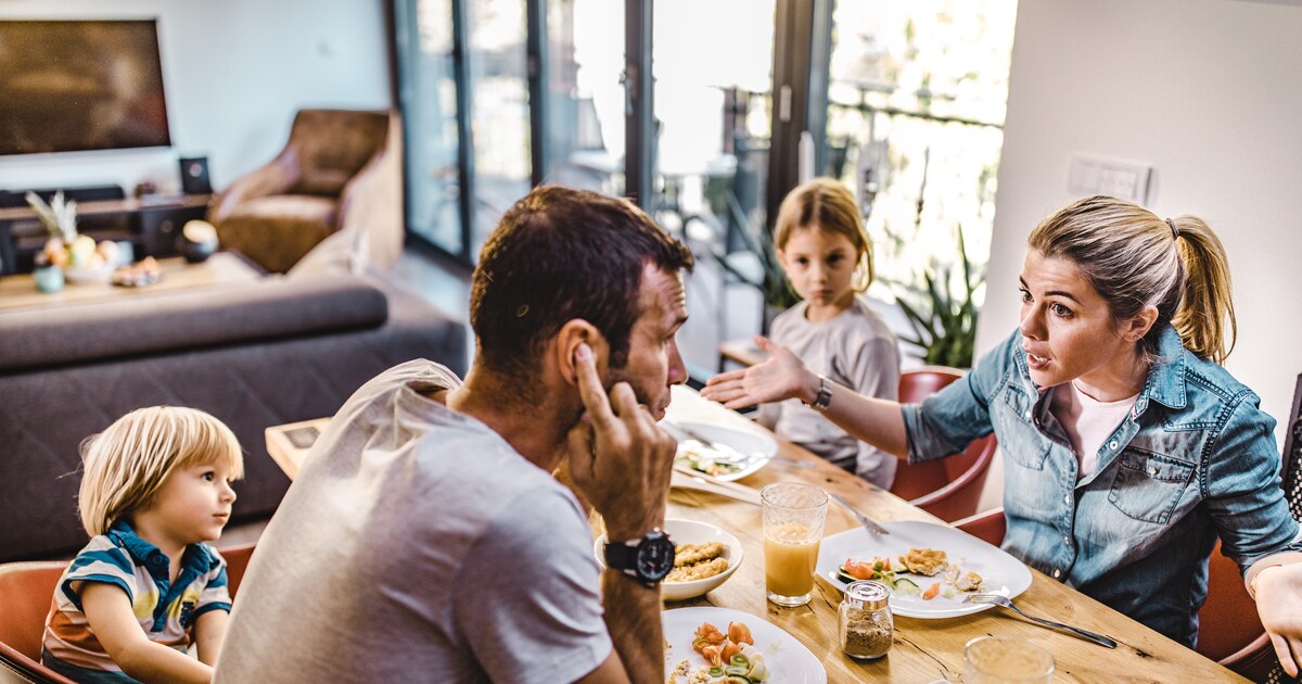 Ouders die ruziemaken waar de kinderen bij zijn, is dat een goed idee ...