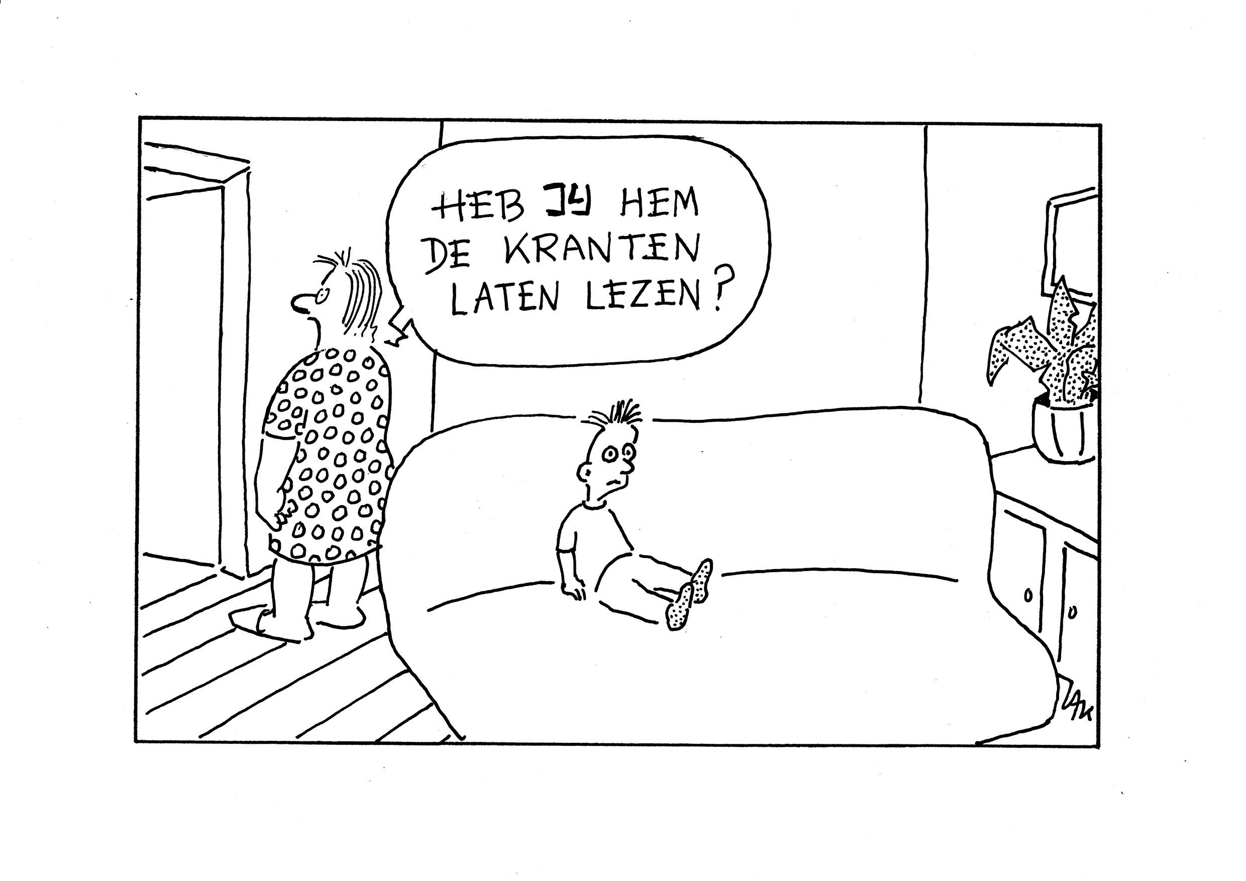 Zak-cartoon van de dag | De Morgen