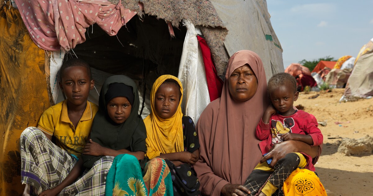 Bang afwachten in de kampen van Somalië, land van extremen | De Morgen