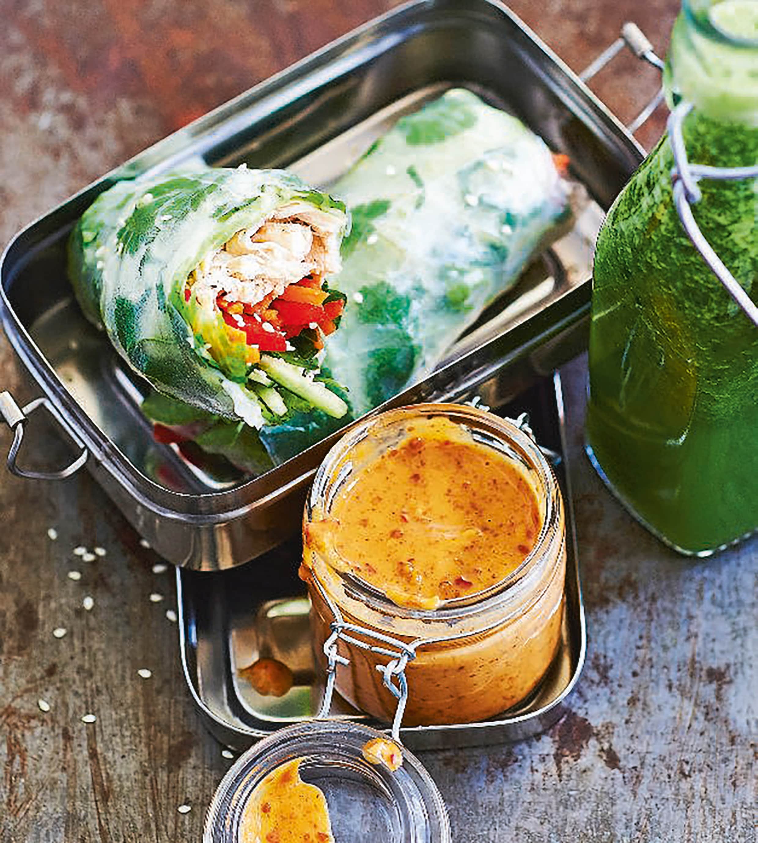 Van springrolls over maaltijdsoep tot een vispannetje: zes recepten ...