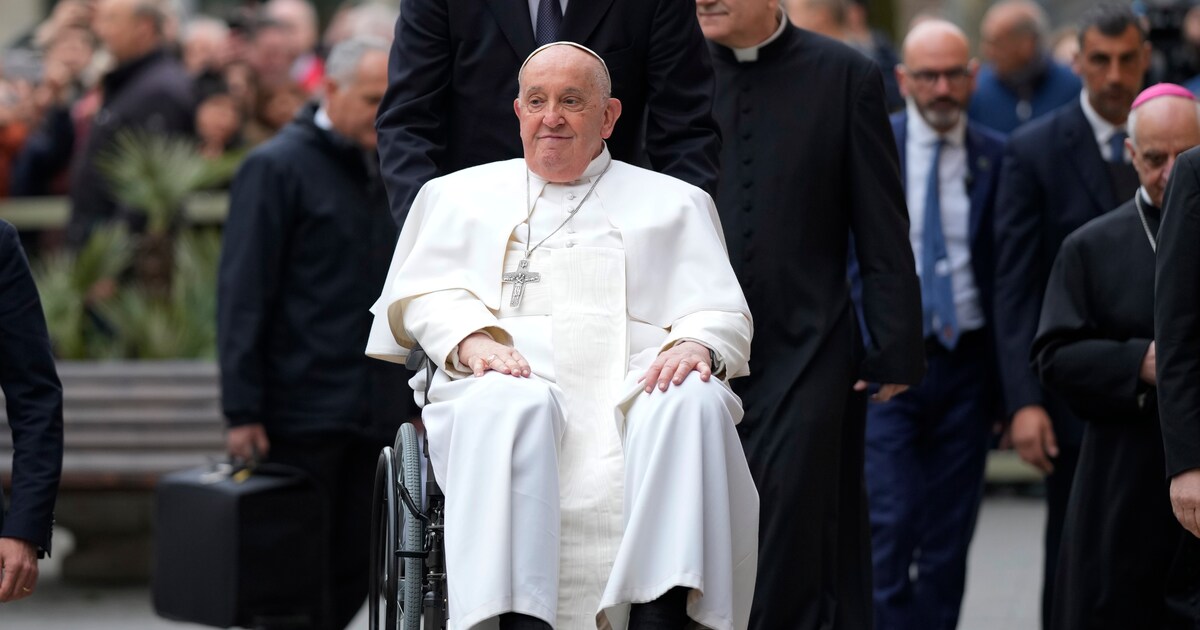 Paus Franciscus komt in september naar België, mits zijn gezondheid het ...