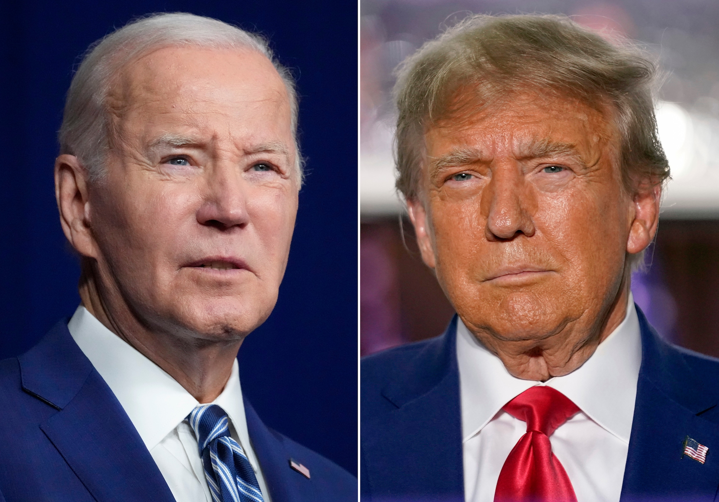 Leeftijd wordt voor het eerst thema in campagnefilms van Biden en Trump ...