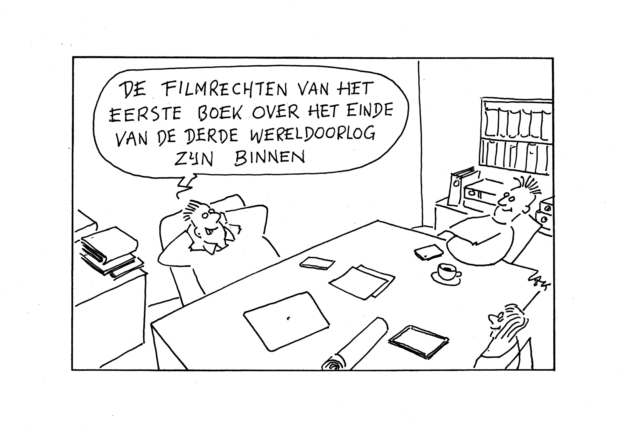 Zak-cartoon van de dag | De Morgen