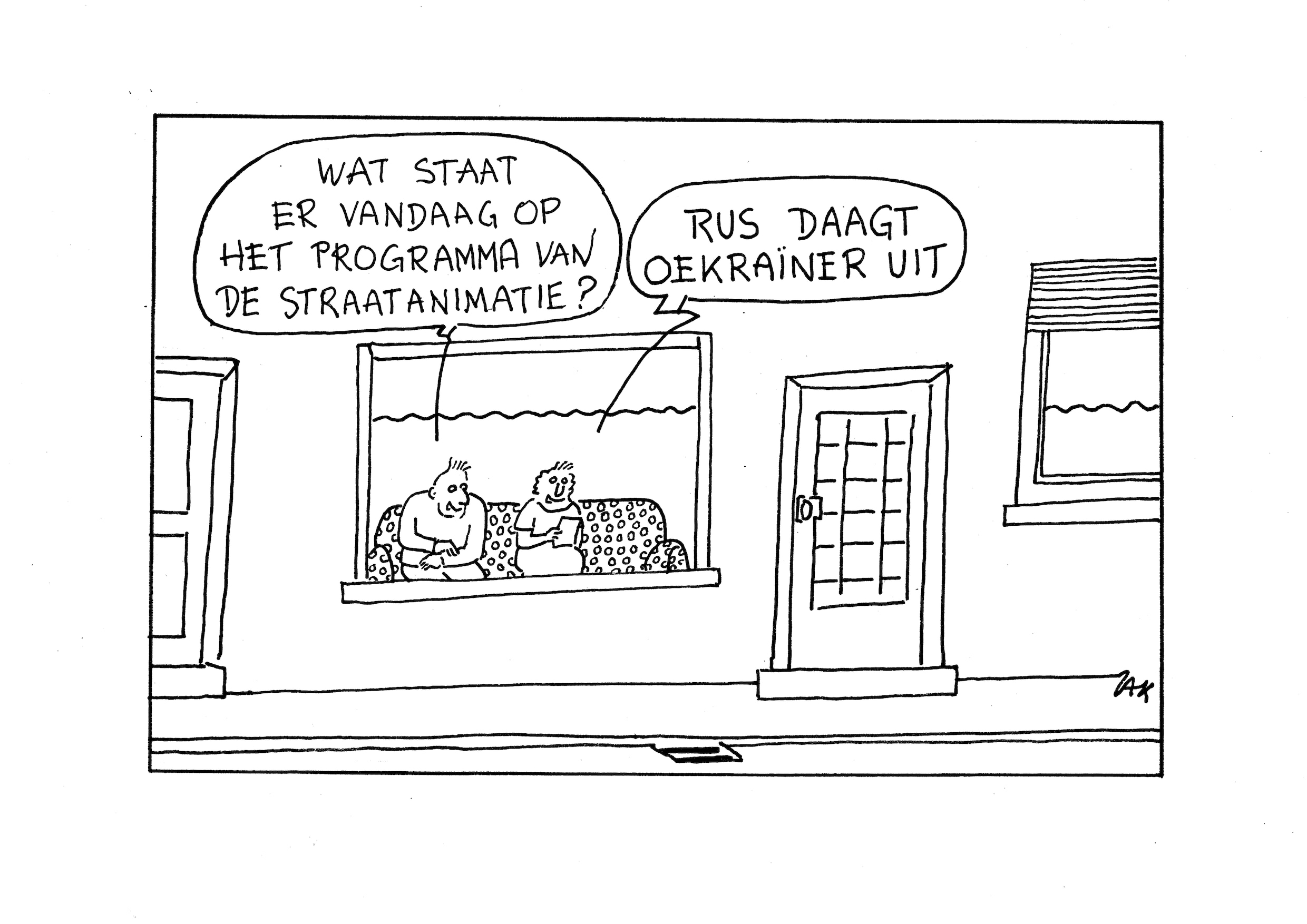 Zak-cartoon van de dag | De Morgen
