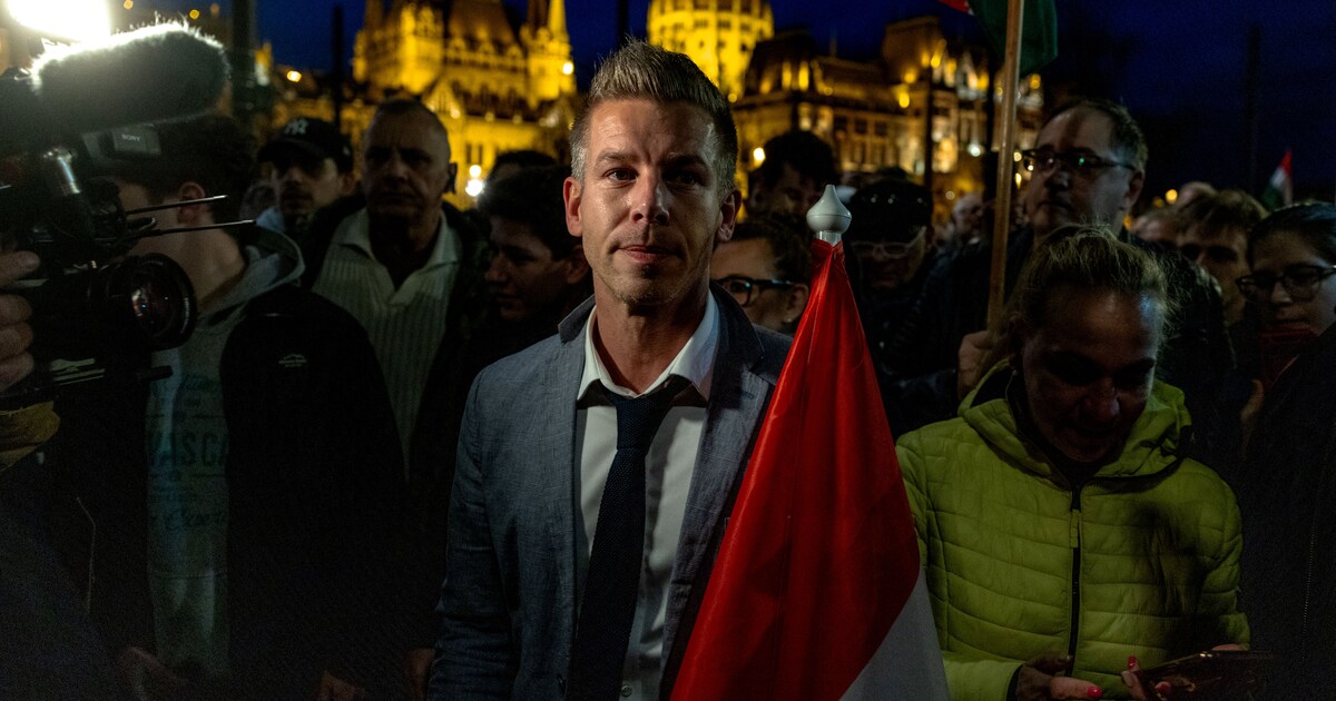 ‘Péter Magyar is jong, charismatisch en gedurfd, maar zijn sterkste ...
