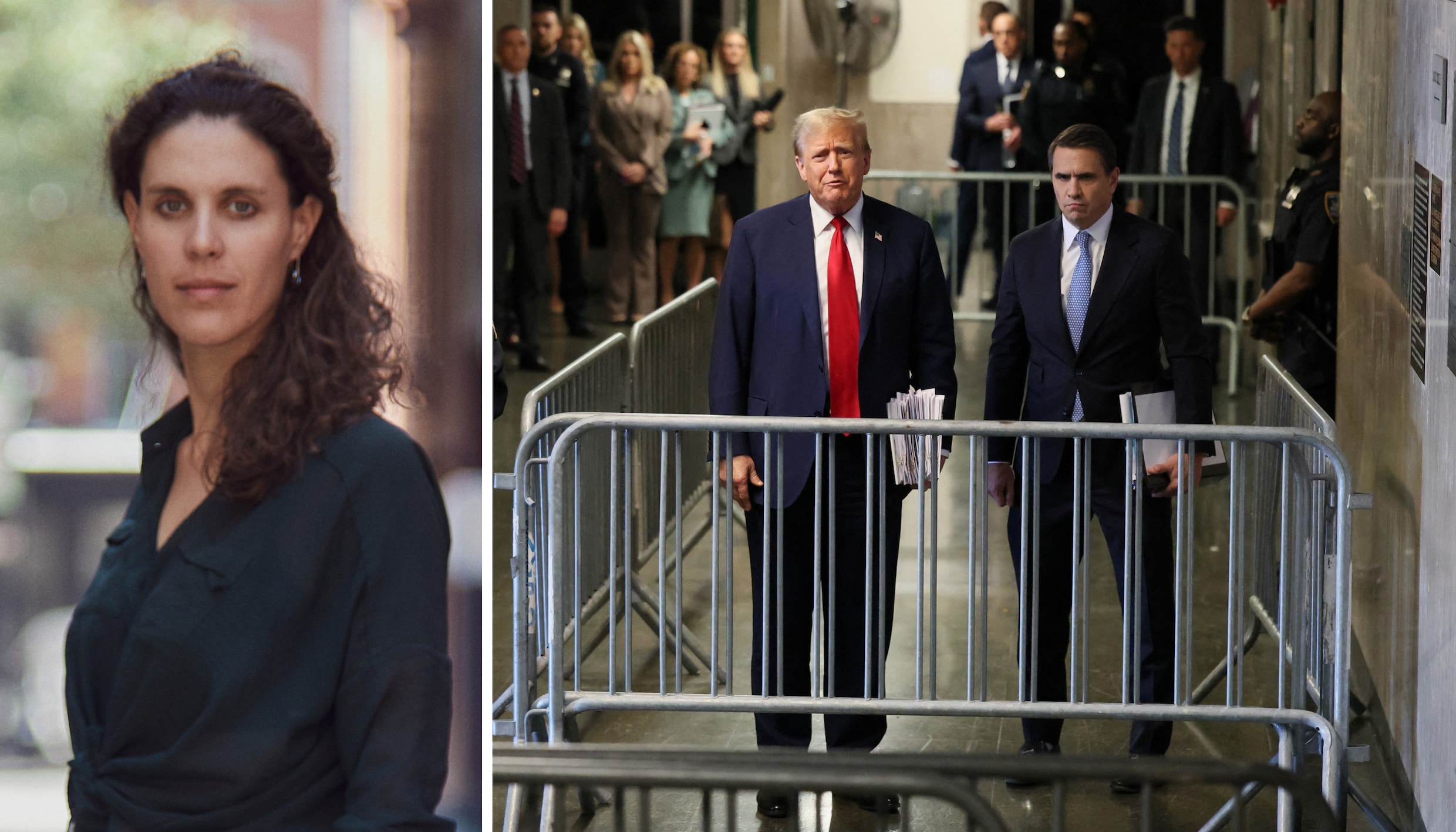 Trump zelf hoorde het allemaal stilletjes aan. Nooit heb ik hem zo ...