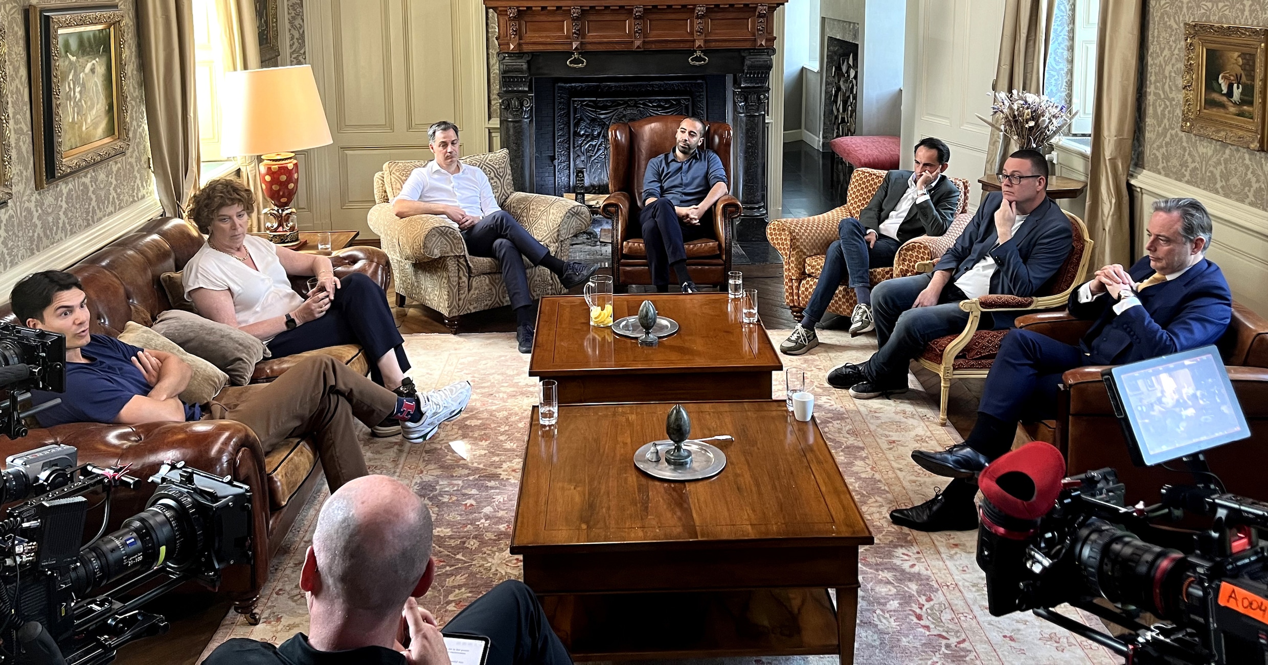 Eric Goens bracht kopstukken samen in ‘Het conclaaf’: ‘Tijdens het ...