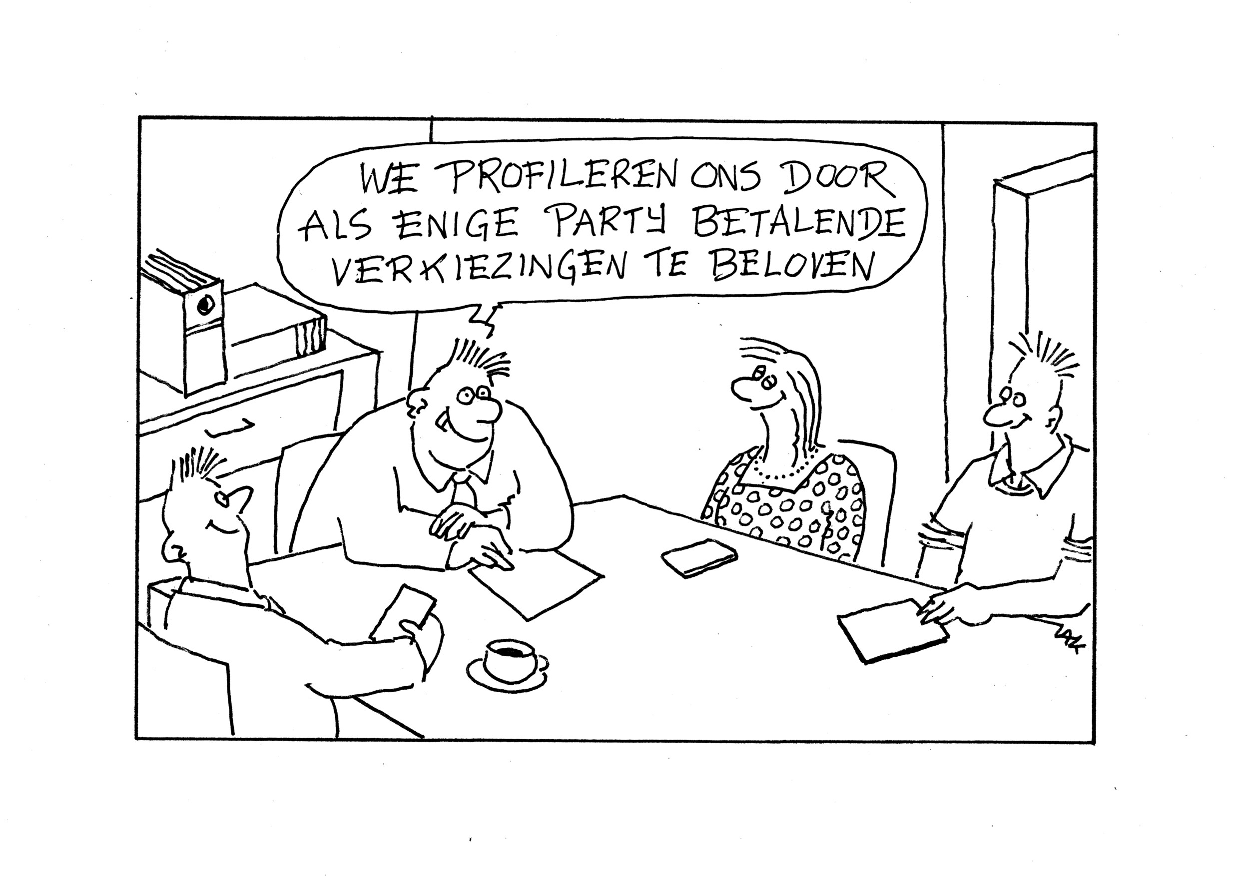 Zak-cartoon van de dag | De Morgen