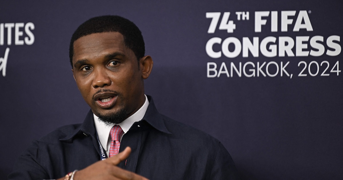 Wie is Samuel Eto’o, de bondsvoorzitter van Kameroen die in de clinch ...
