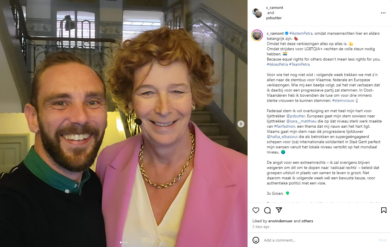 Groen zoekt steun voor Petra De Sutter via Instagram: hoe zinvol zijn ...