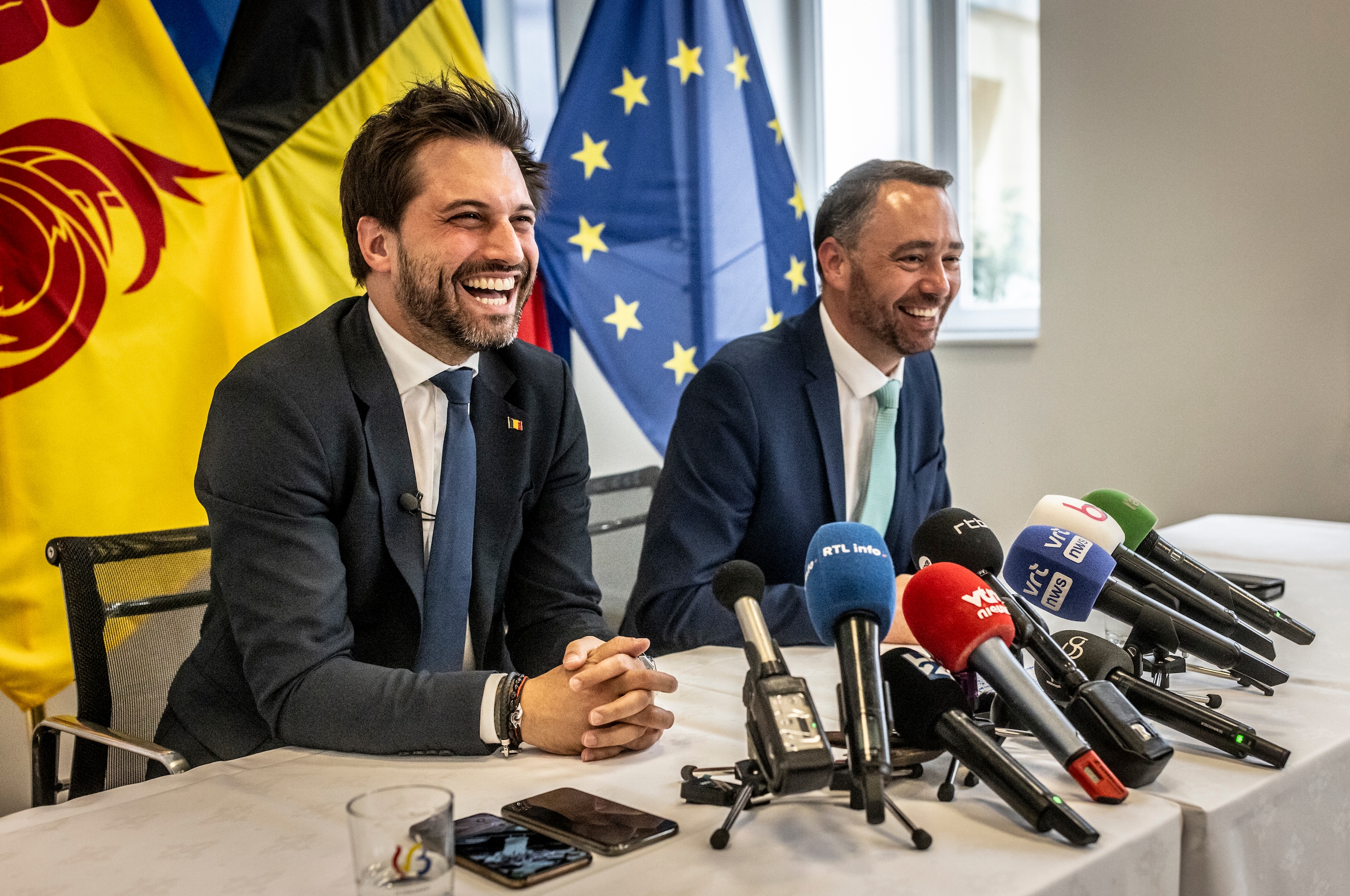 ‘We zijn eens sneller dan de Vlamingen’: MR en Les Engagés vormen ...