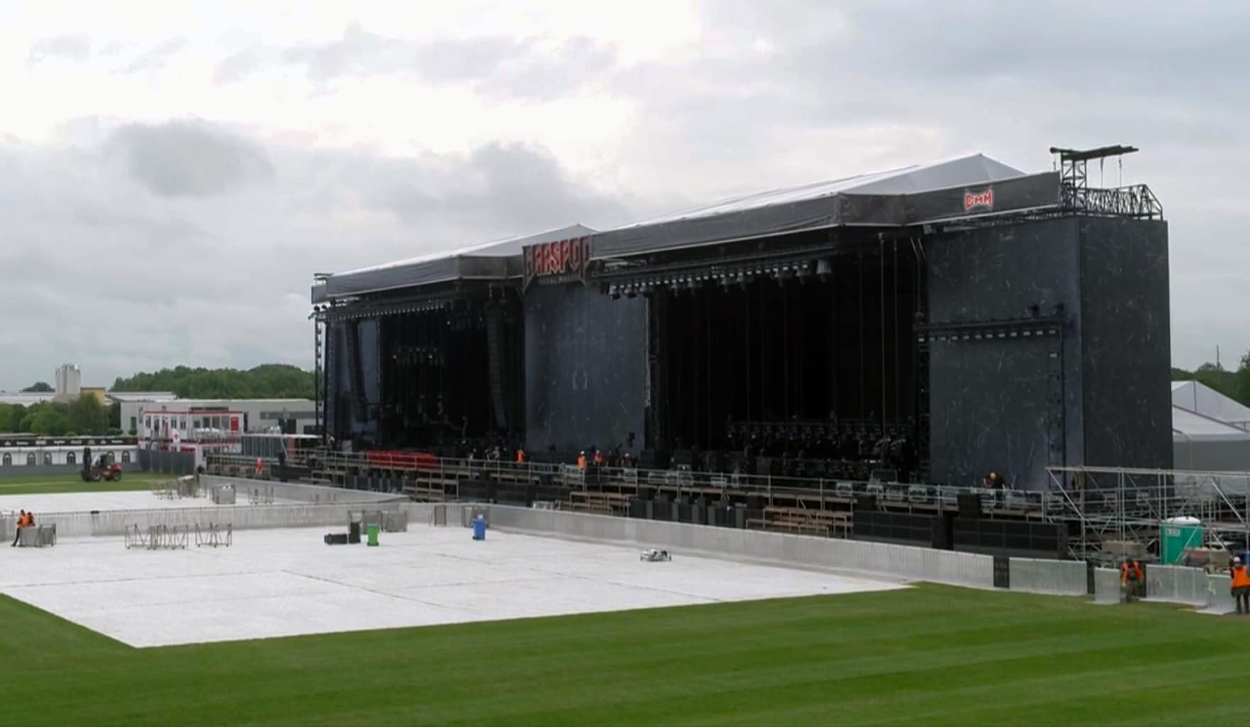 Parkings Graspop blijven heel weekend gesloten, programma vanavond ...