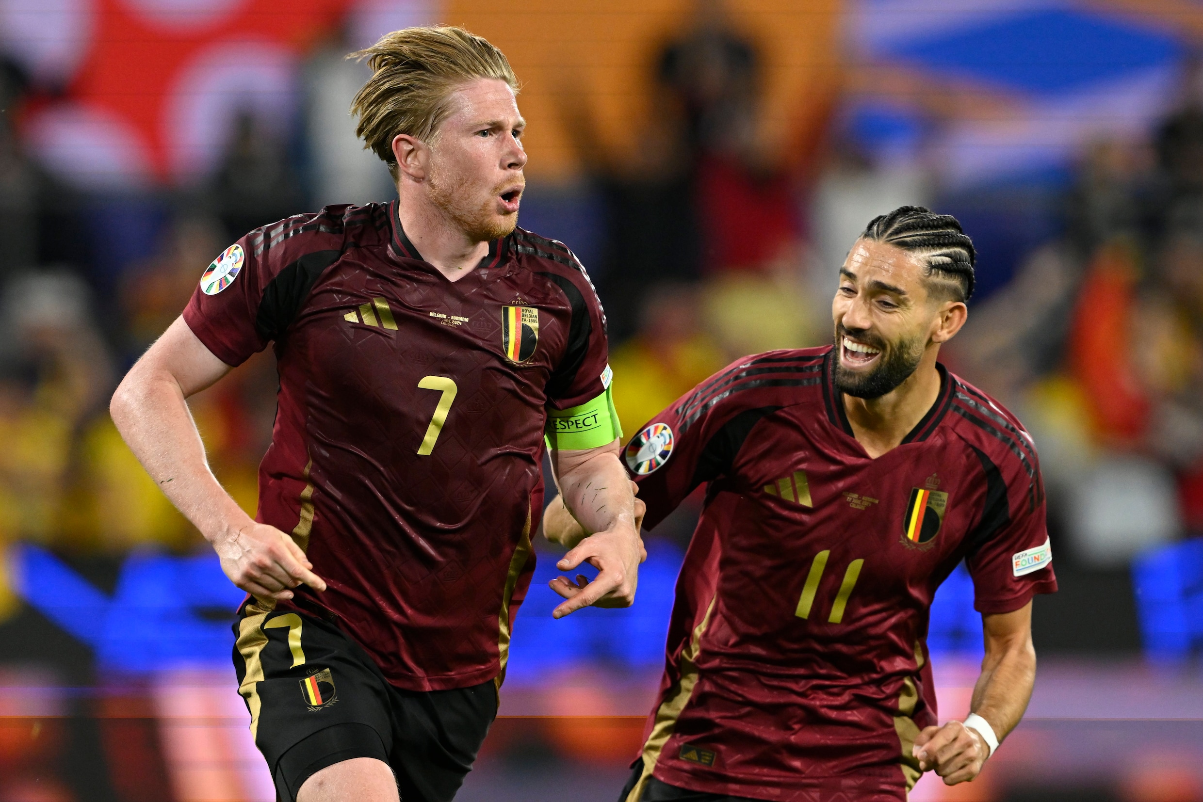 Live - België-Roemenië. Rode Duivels kloppen Roemenen met 2-0, Kevin De ...