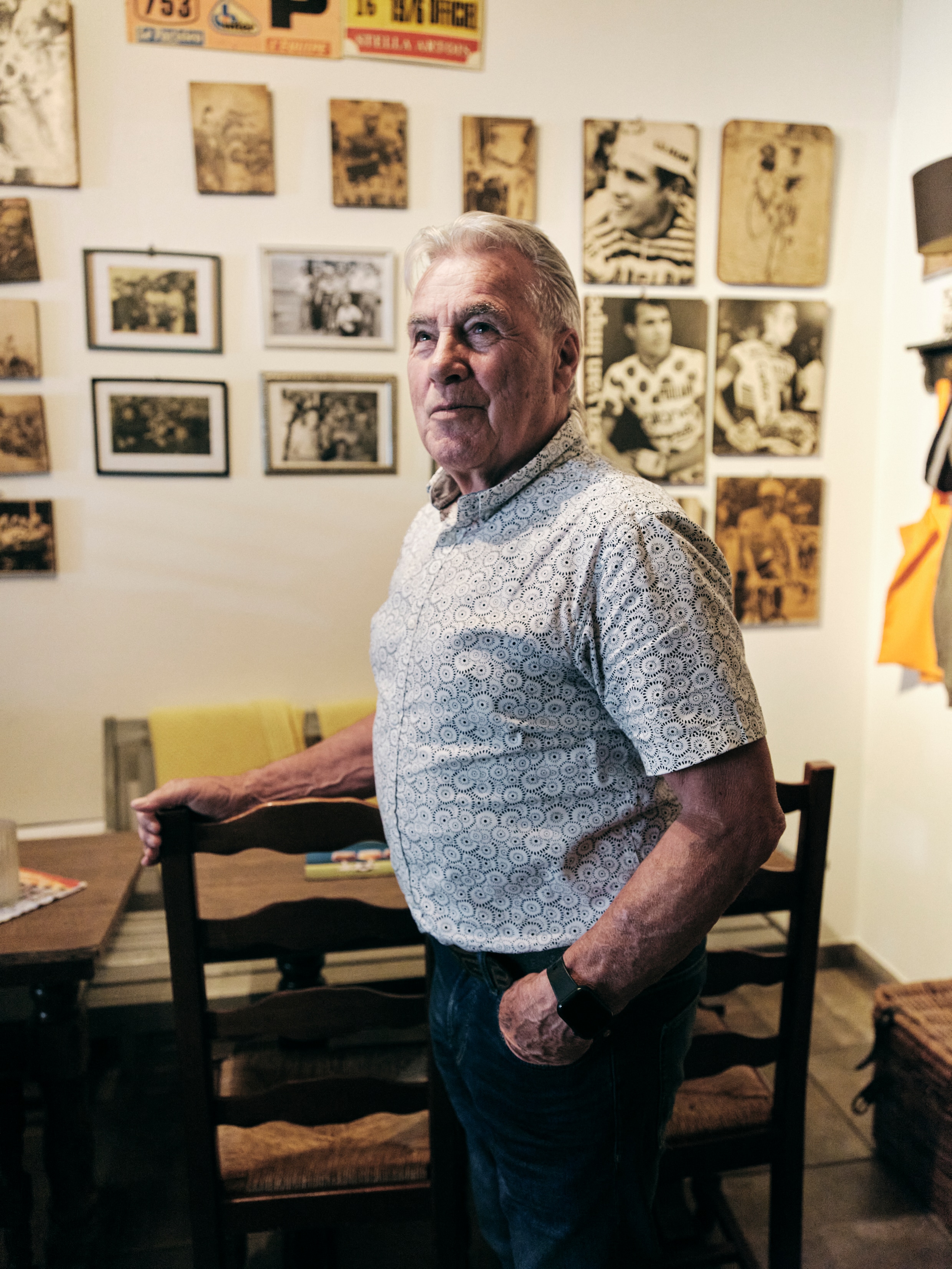 ‘Nadat ik prof was geworden, is mijn vader nooit meer naar een koers ...